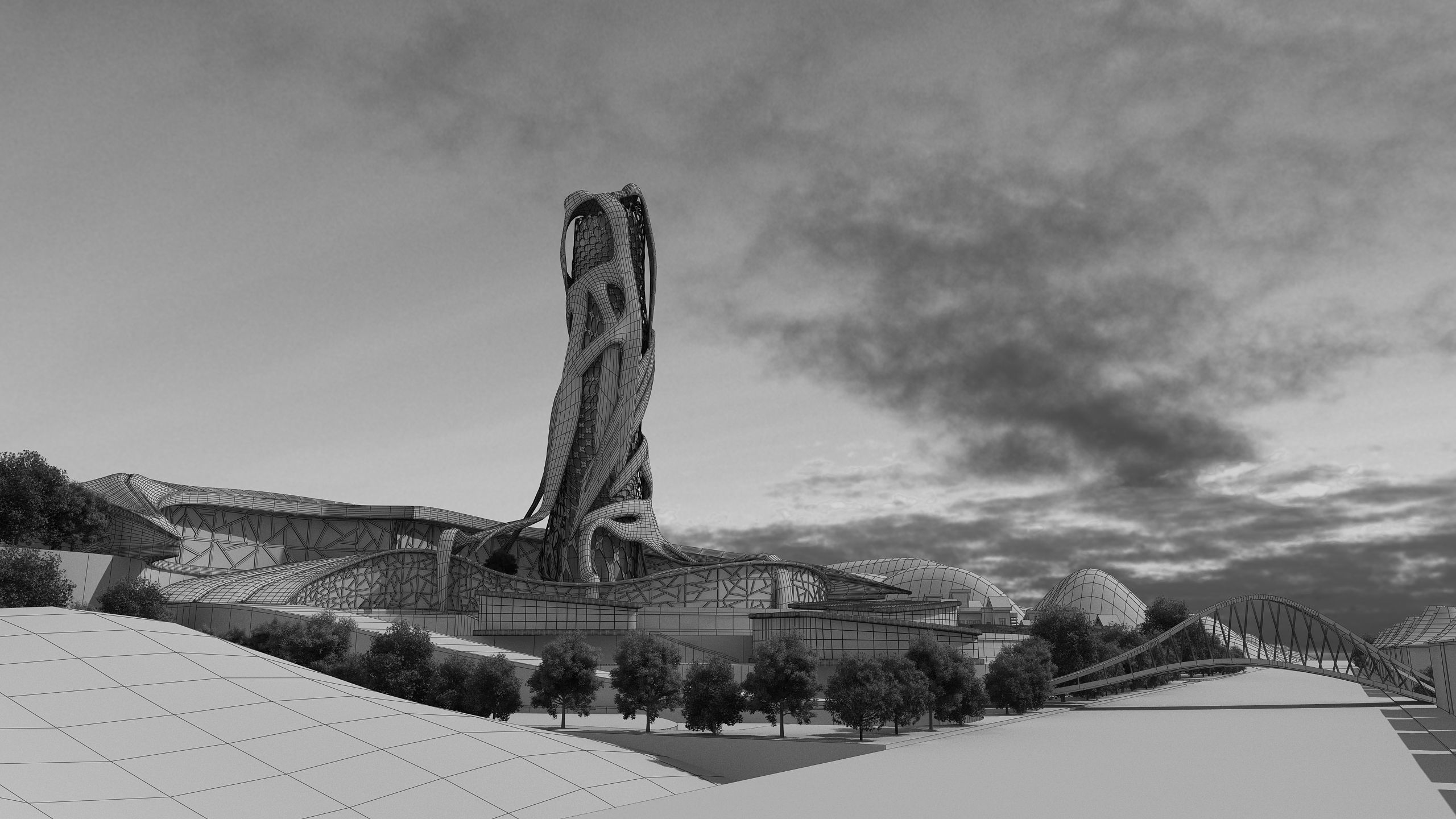0135 - Architecture Project - 2Ds Drawing - 3Ds Files 3D model | CGTrader