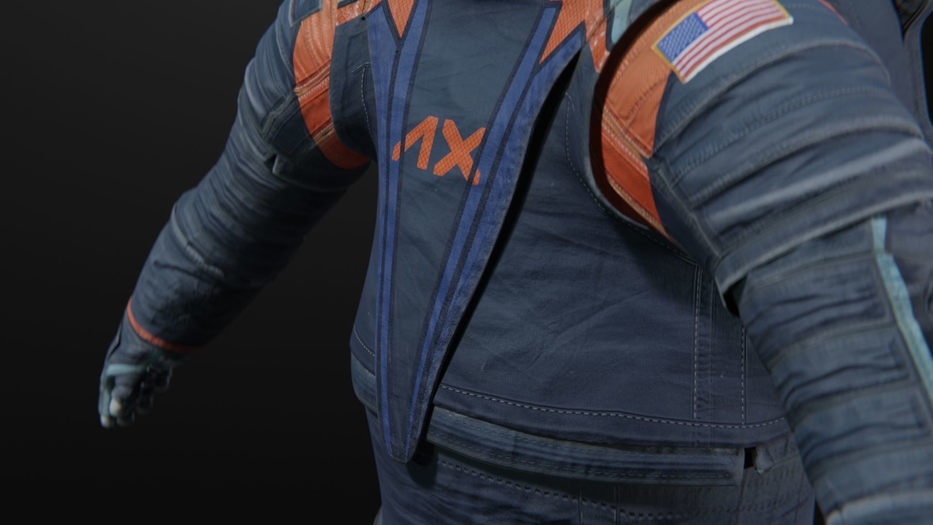 3D model Axiom AxEMU Spacesuit VR / AR / low-poly | CGTrader