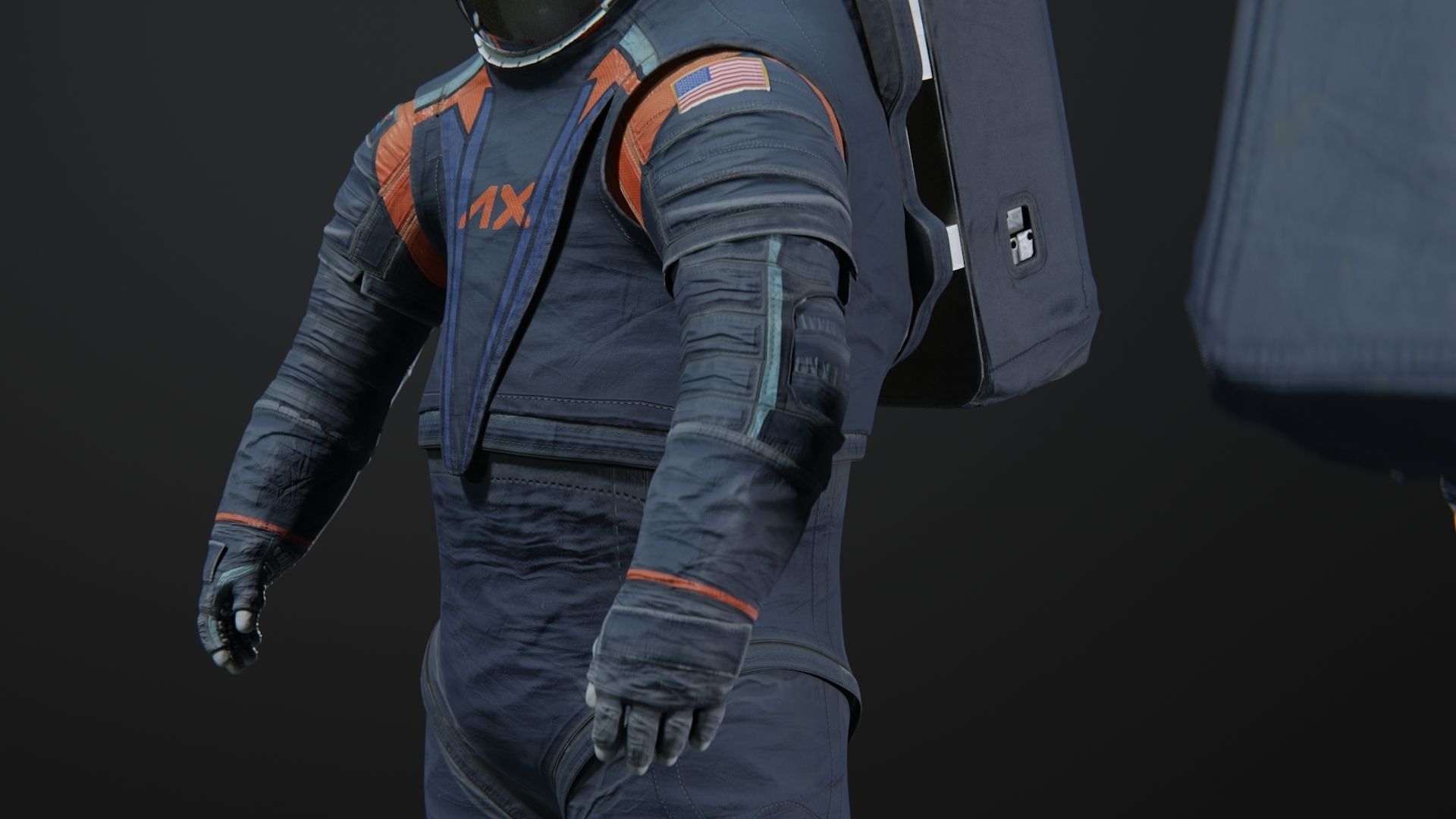 3D model Axiom AxEMU Spacesuit VR / AR / low-poly | CGTrader