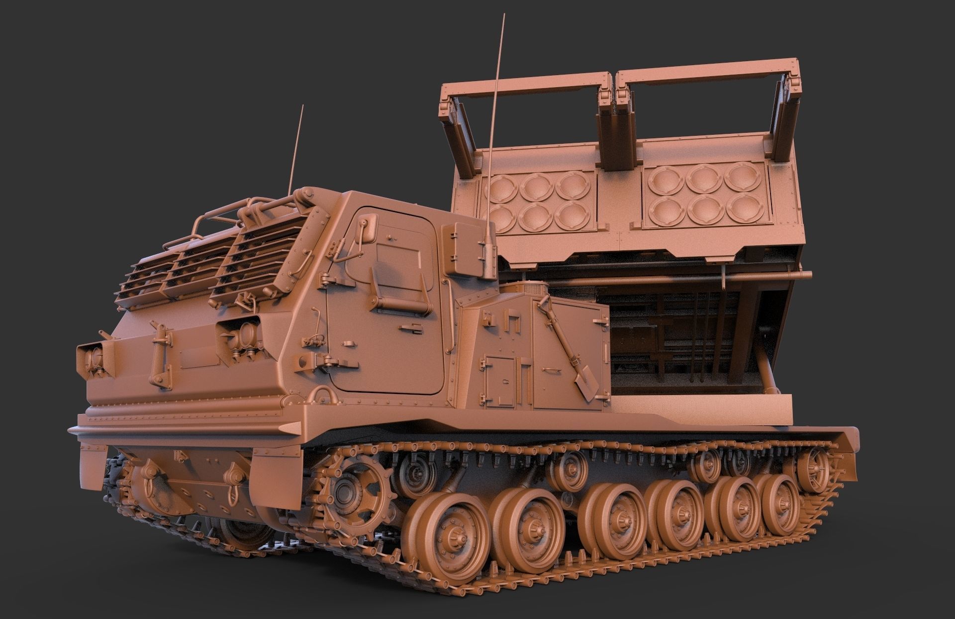 M270 MLRS 3D model | CGTrader