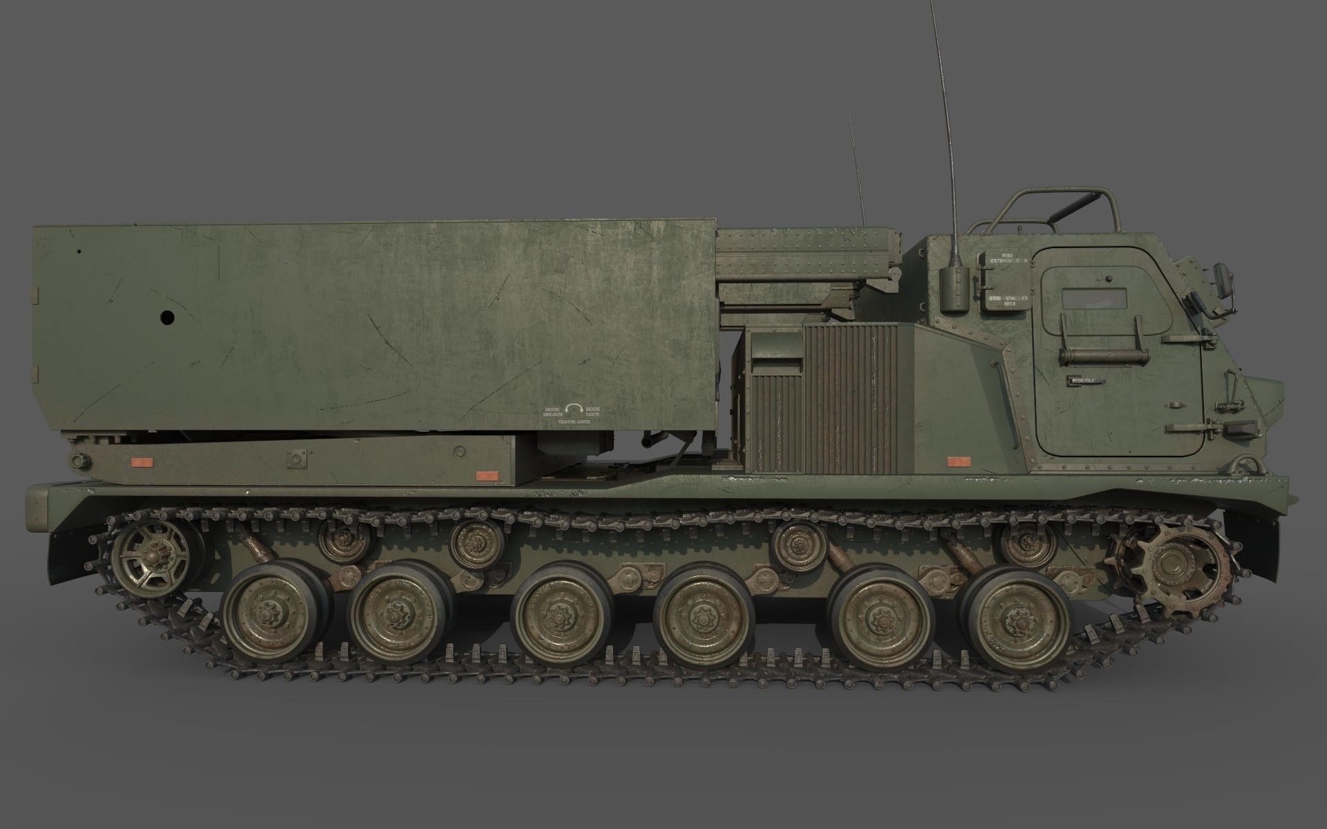 M270 MLRS 3D model | CGTrader