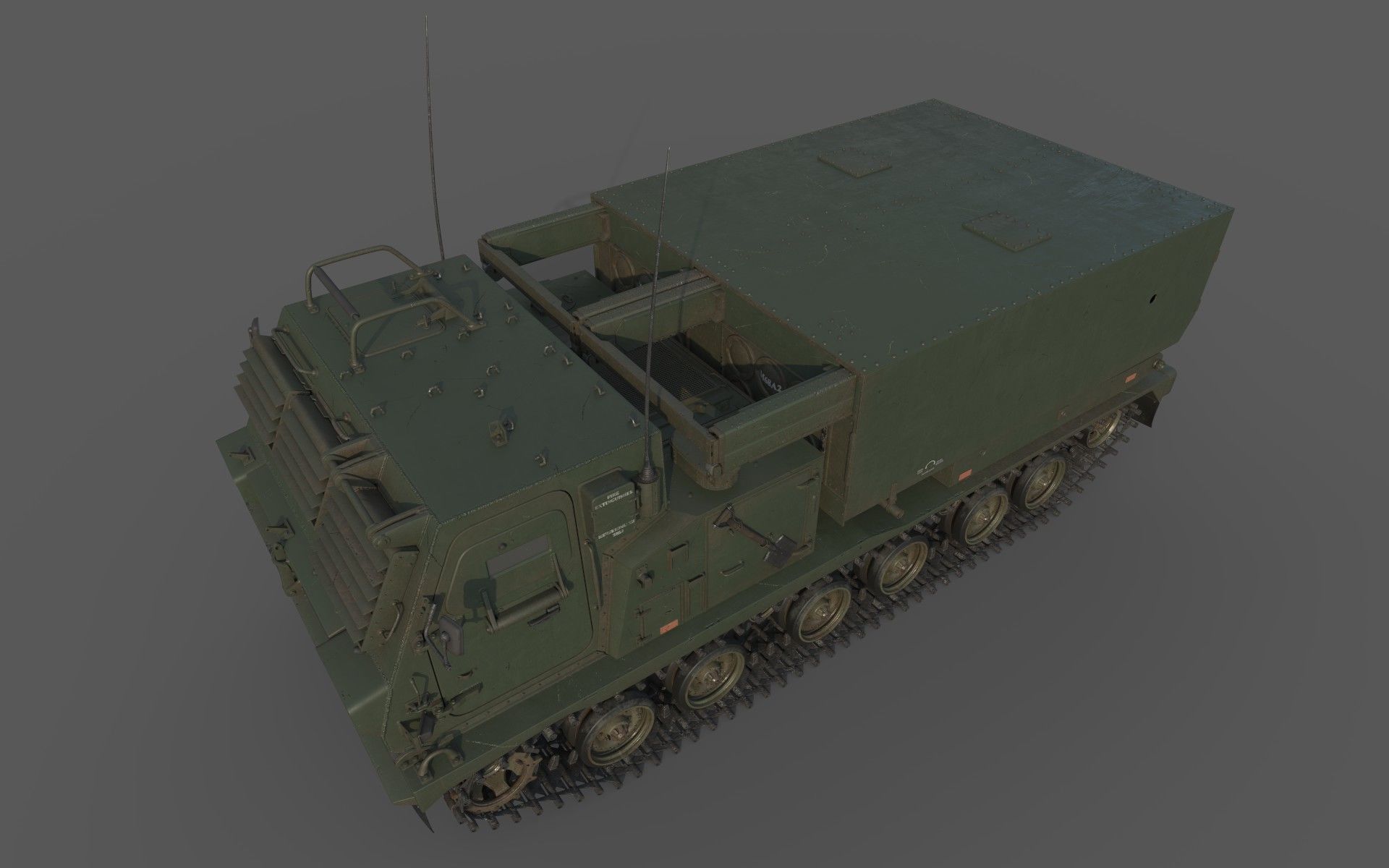 M270 MLRS 3D model | CGTrader