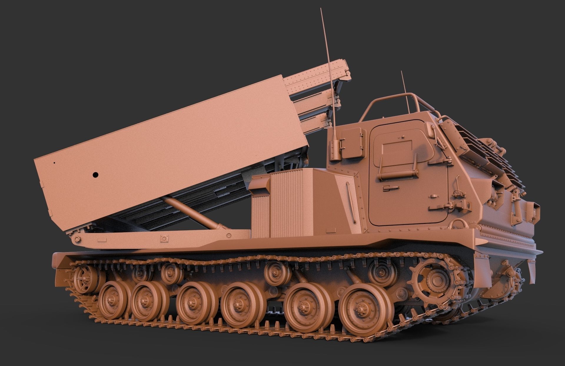 M270 MLRS 3D model | CGTrader