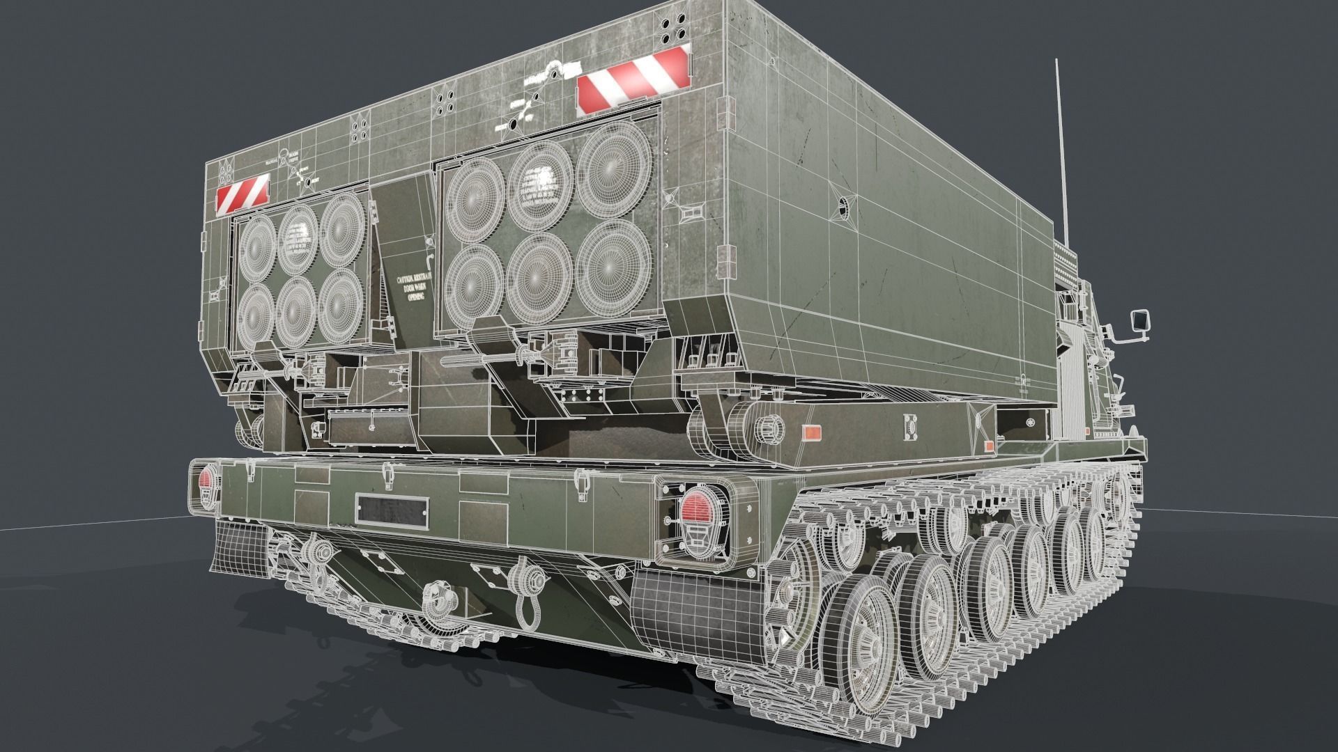 M270 MLRS 3D model | CGTrader