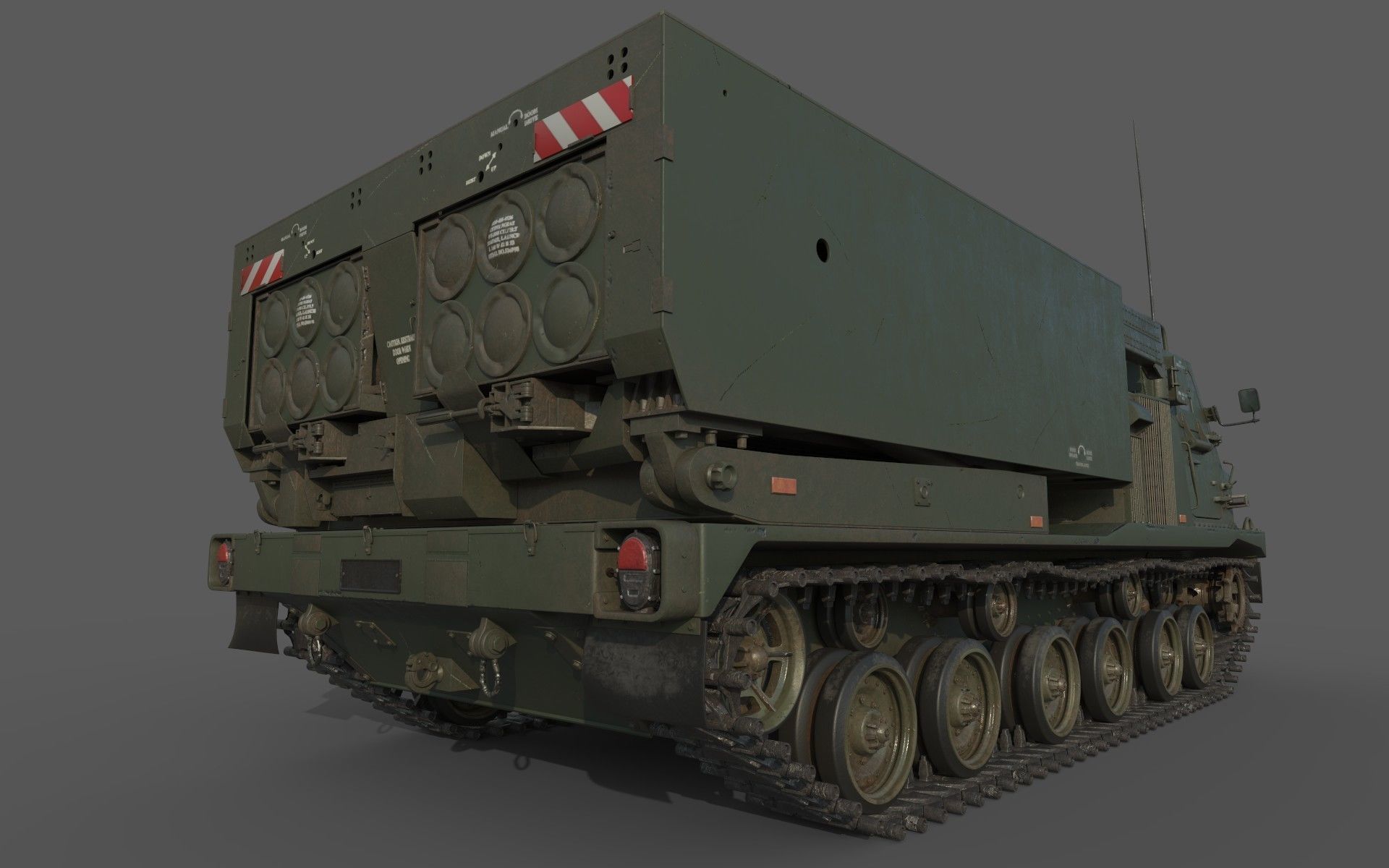 M270 MLRS 3D model | CGTrader