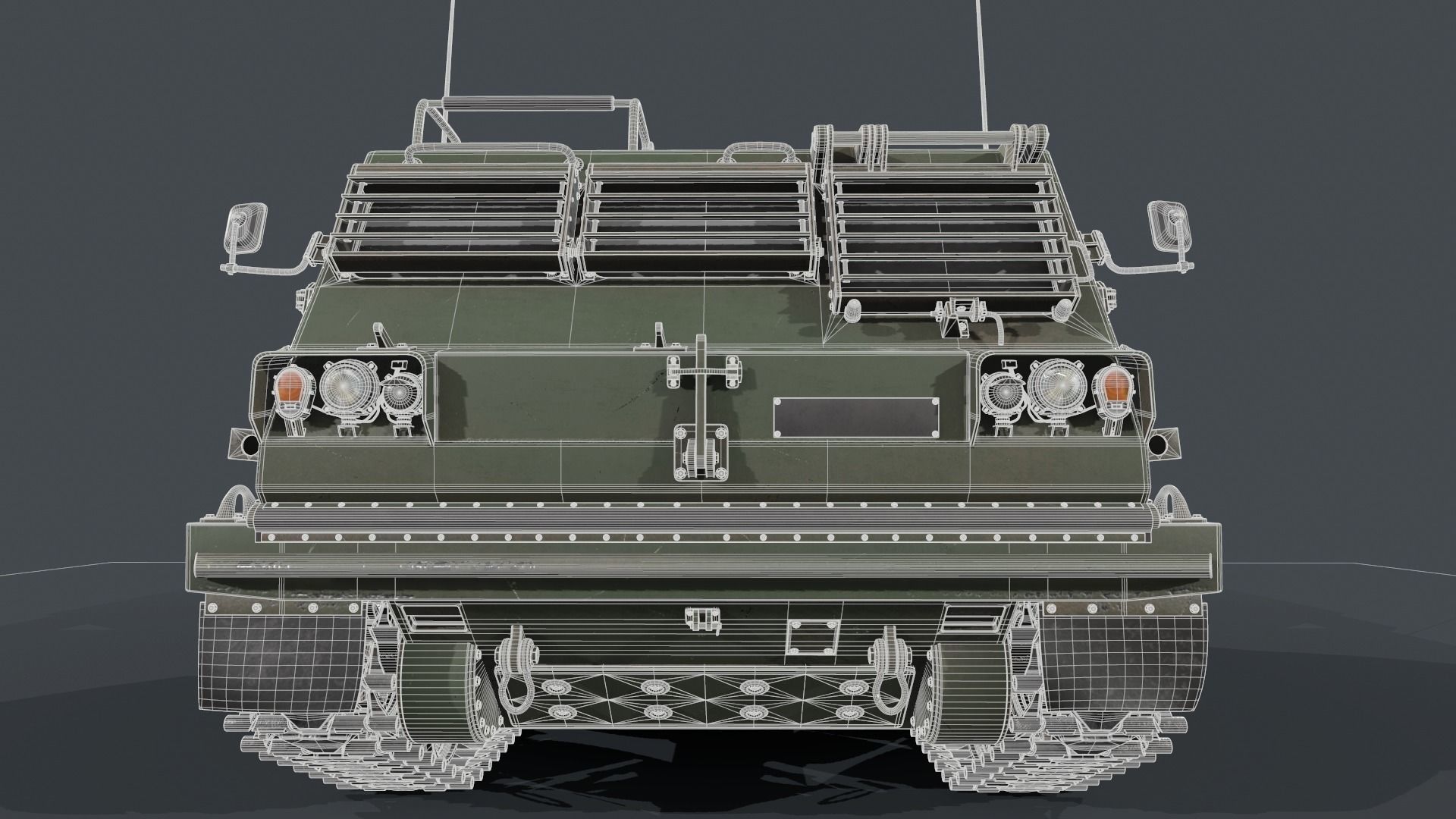 M270 MLRS 3D model | CGTrader