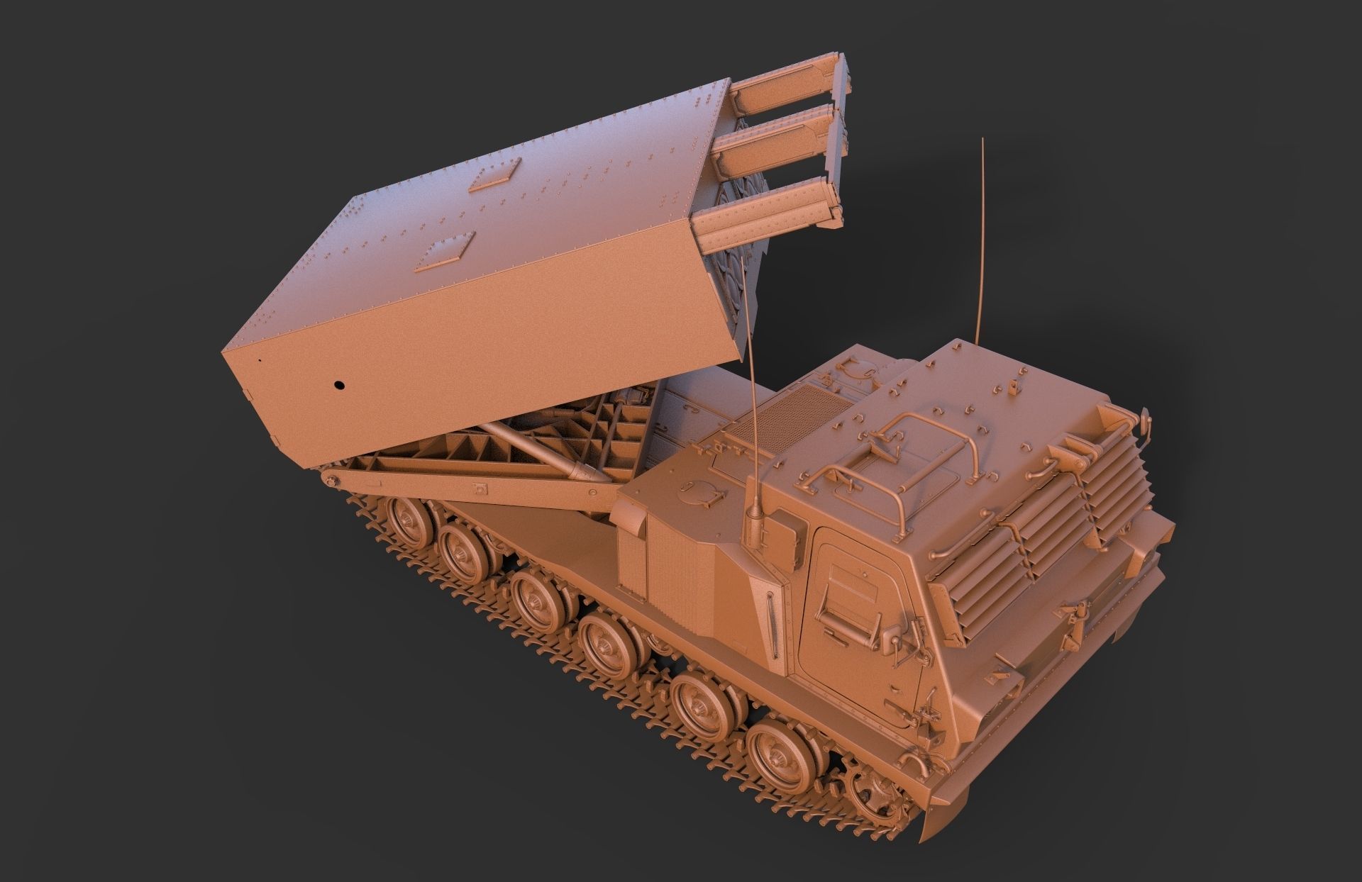 M270 MLRS 3D model | CGTrader