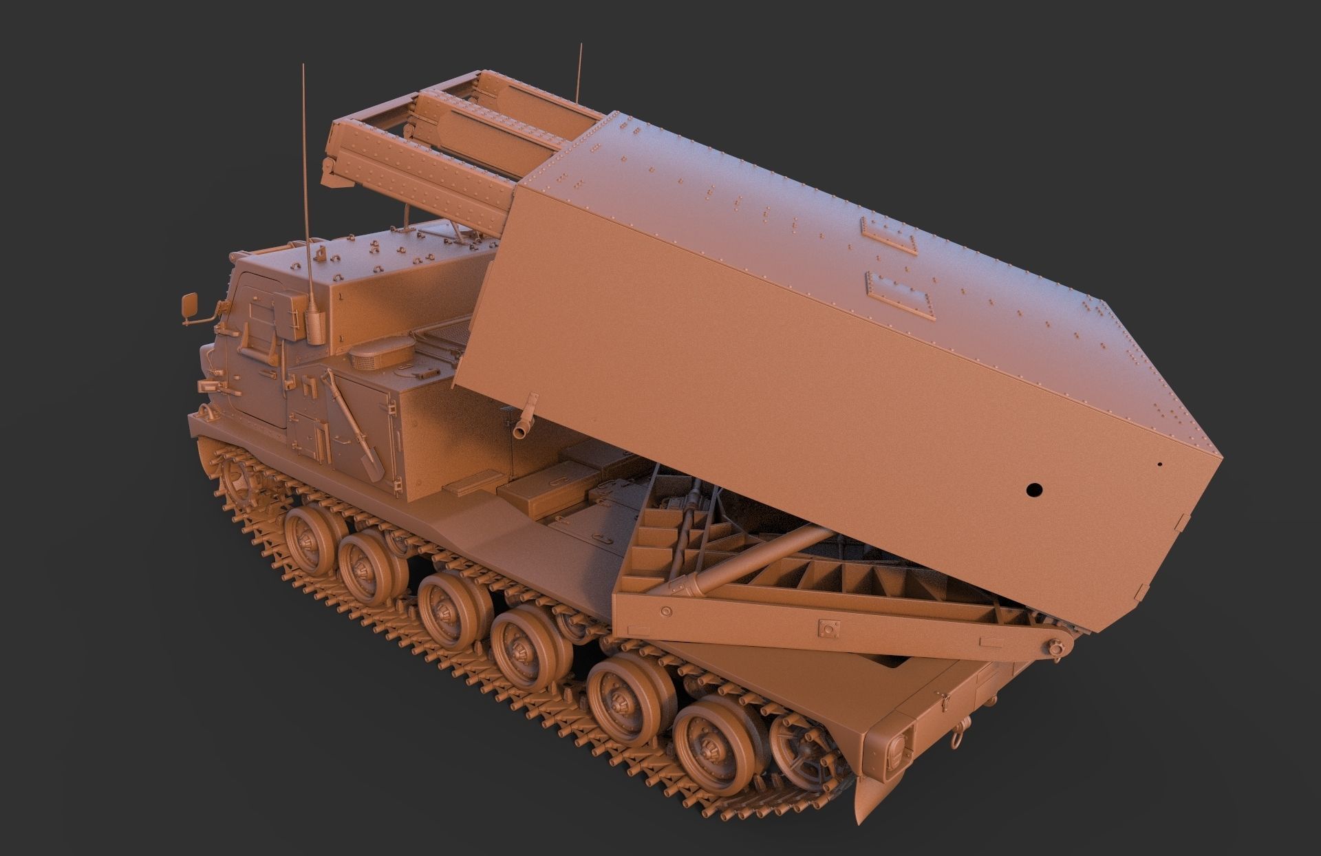M270 MLRS 3D model | CGTrader