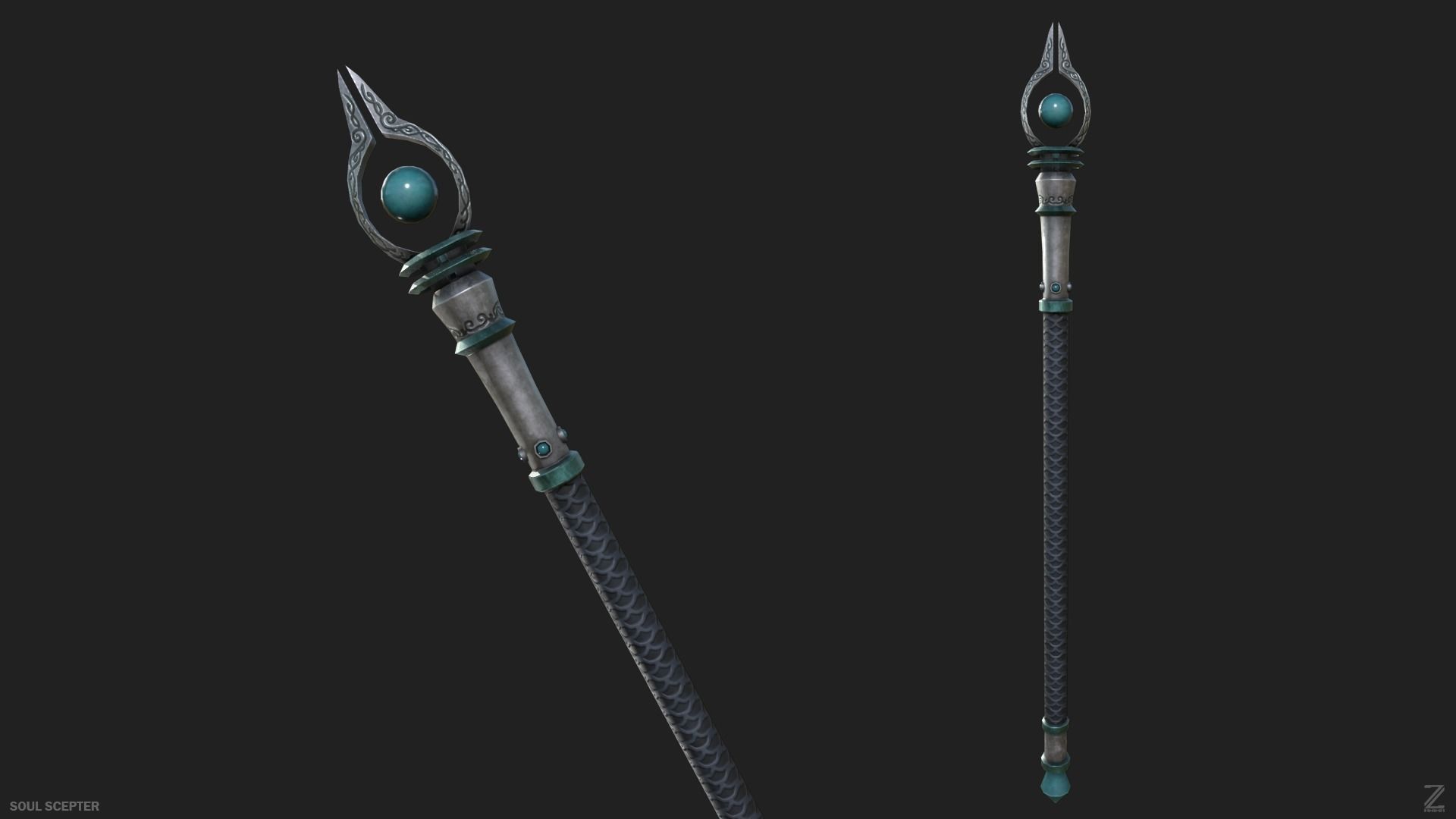 3D model Soul scepter VR / AR / low-poly | CGTrader