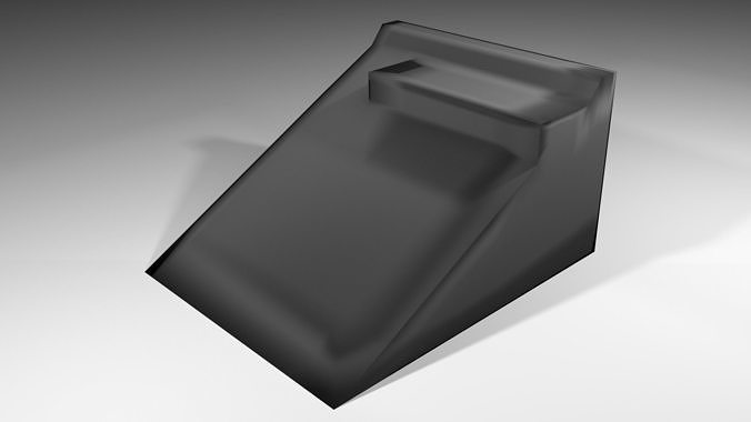 Skateboard Track - Step-down 3D model | CGTrader