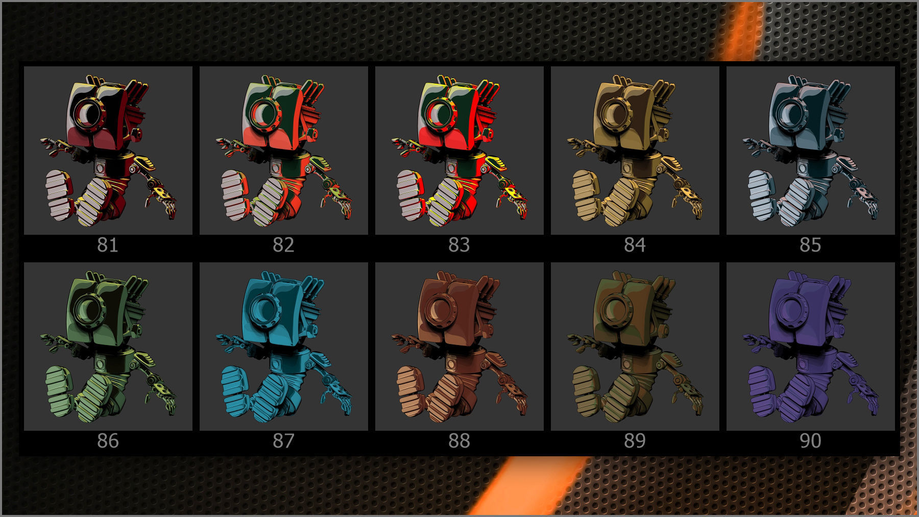 Matcaps Megapack 100 Comic Styles For ZBrush 3D model | CGTrader