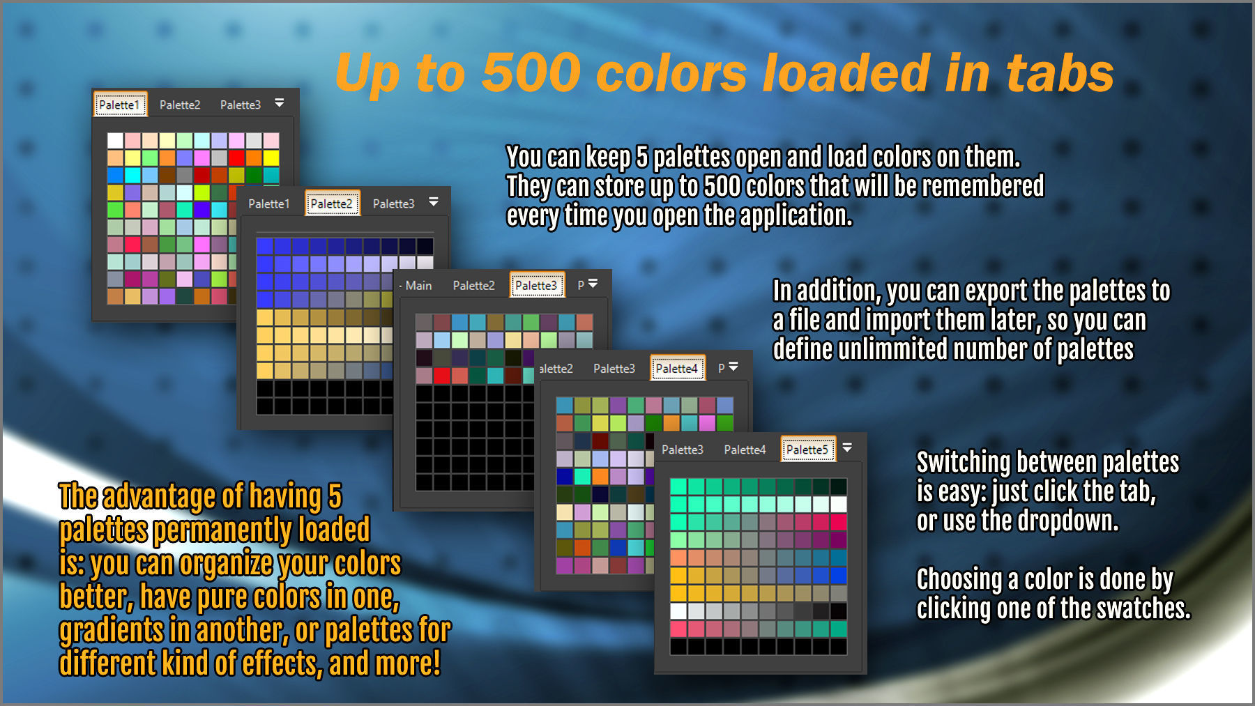Power Paint color and palette maker 3D model | CGTrader