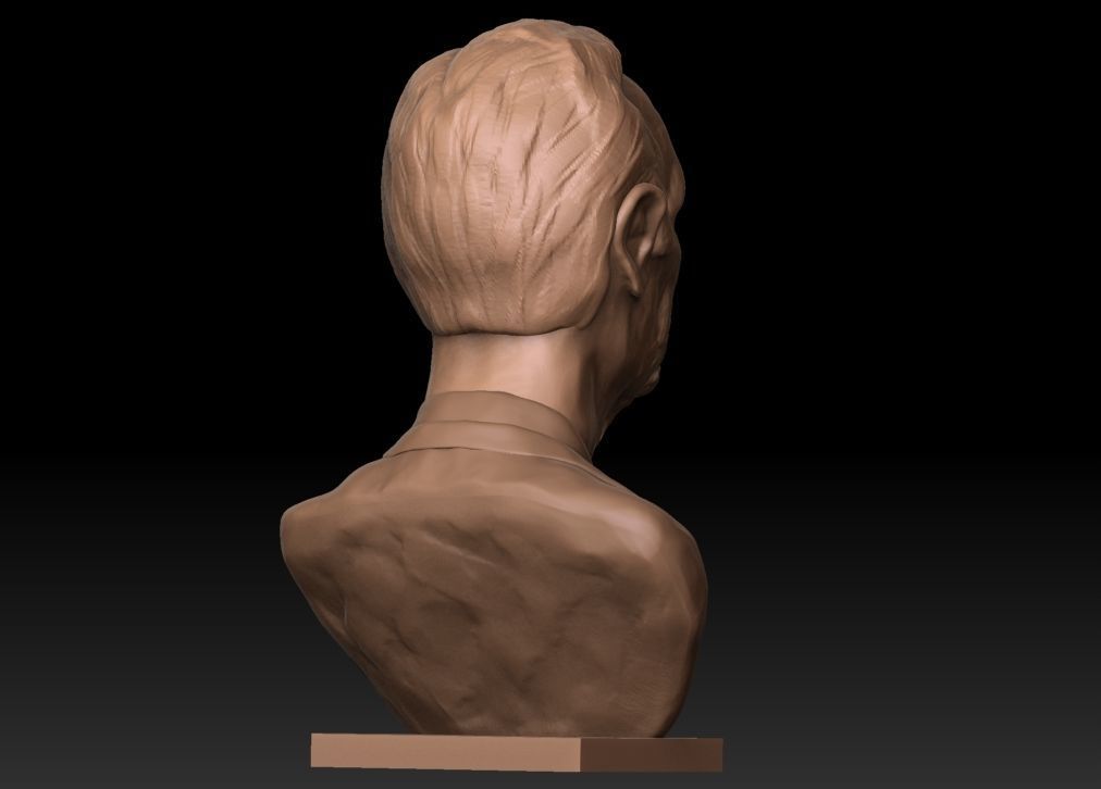Bust of an Old Cowboy free 3D model 3D printable | CGTrader