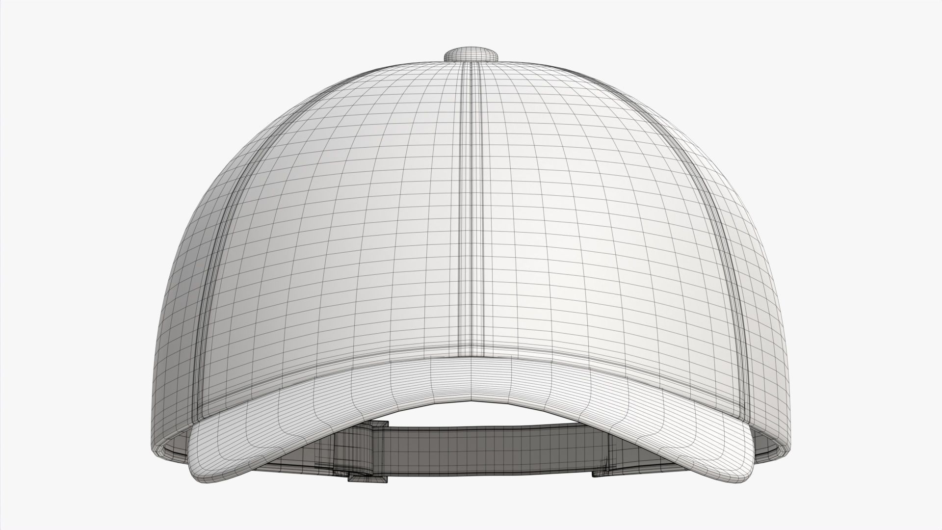 Baseball Cap Fabric Mockup White 3D model | CGTrader