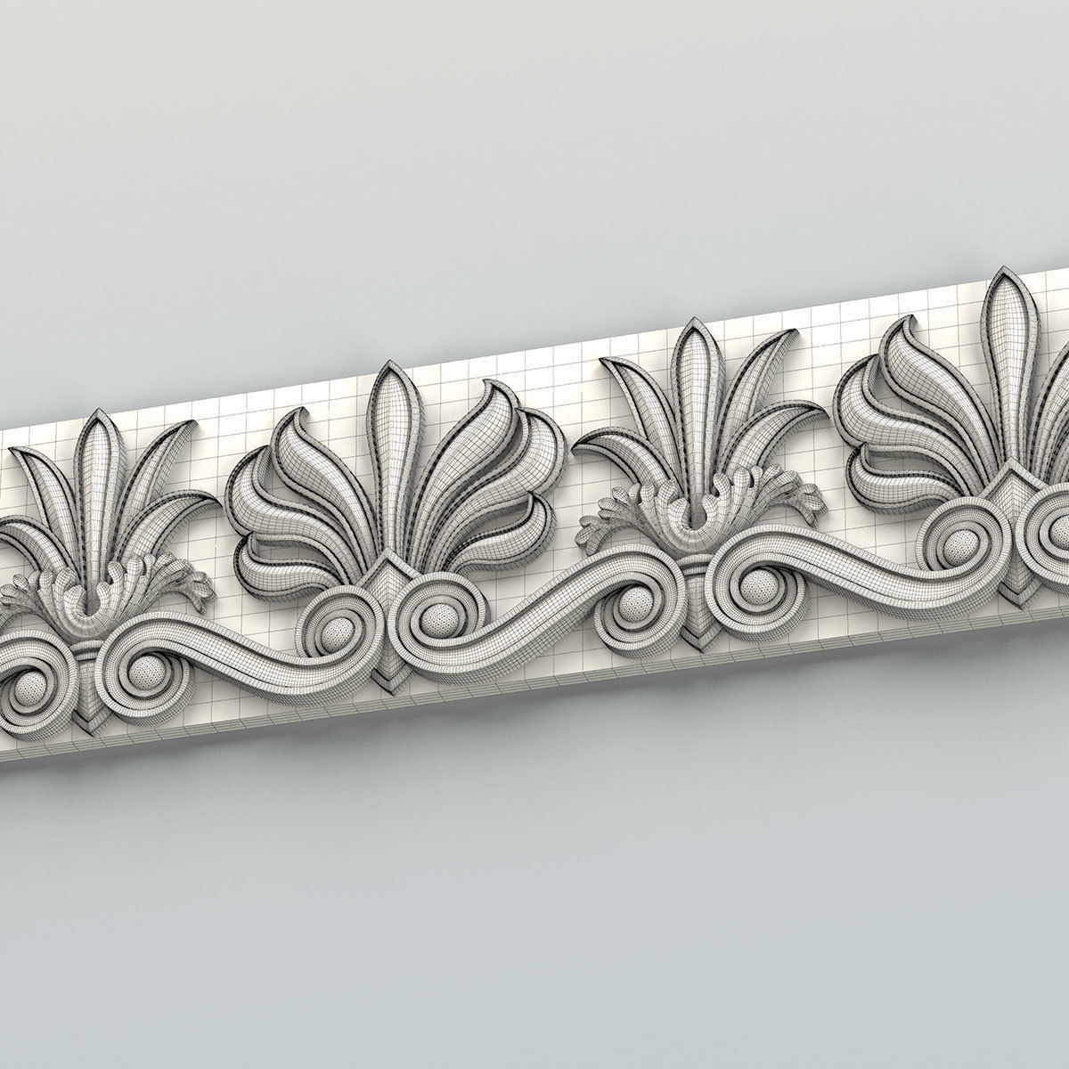 Molding 065 3D model | CGTrader