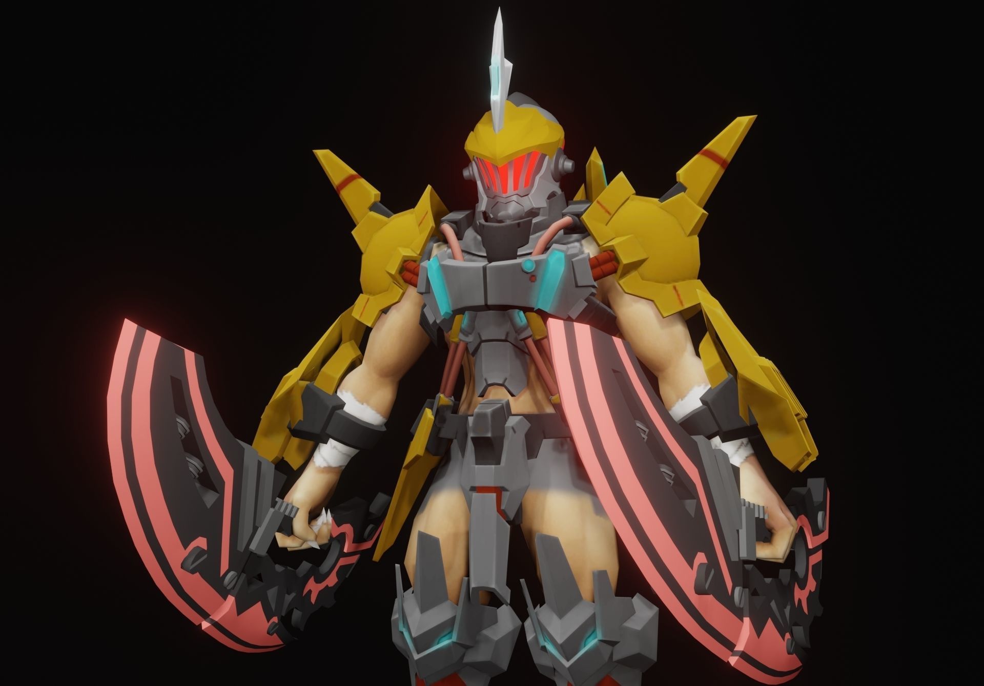 Cyberpunk XE 3D model animated rigged | CGTrader