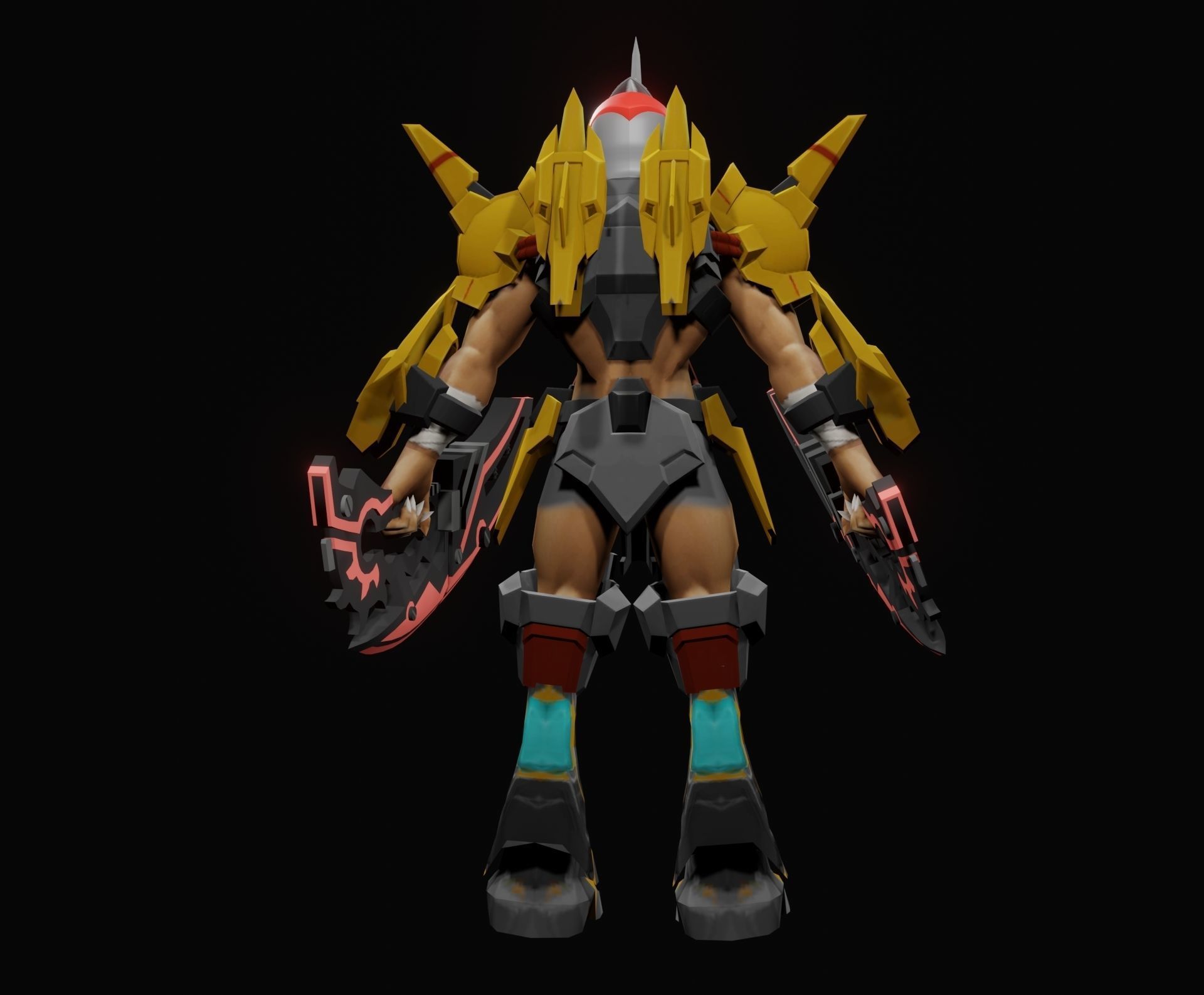 Cyberpunk XE 3D model animated rigged | CGTrader