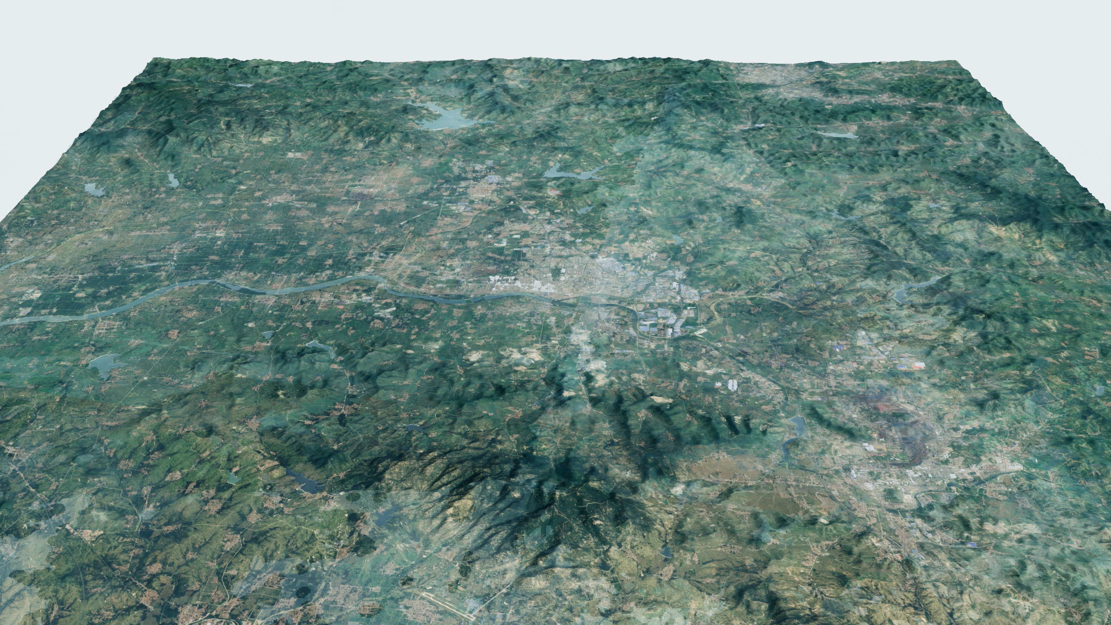 Laiwu China City Landscape 3D Model 3D model | CGTrader