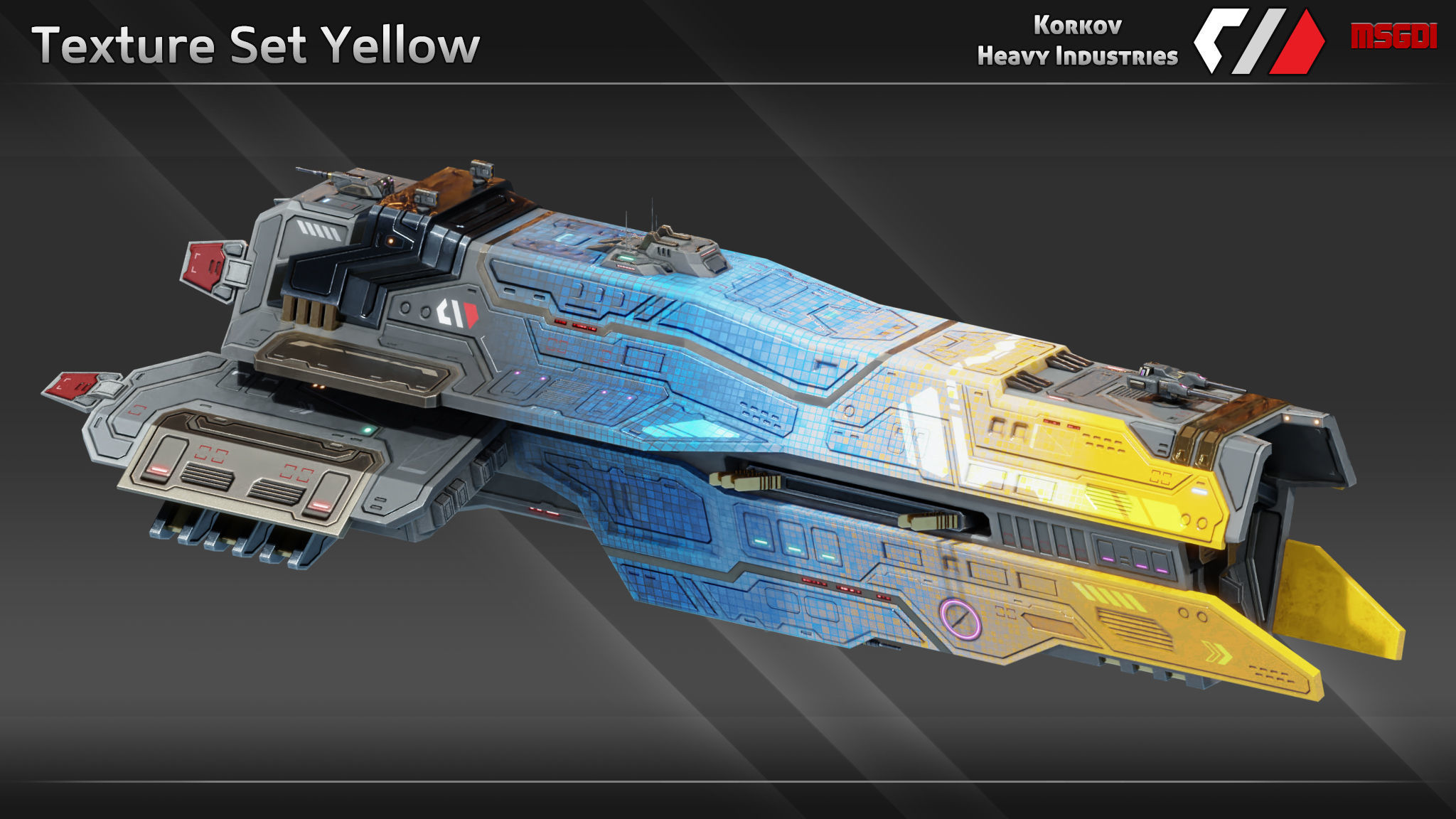 3D model Spaceship Grizzly Class Destroyer VR / AR / low-poly | CGTrader