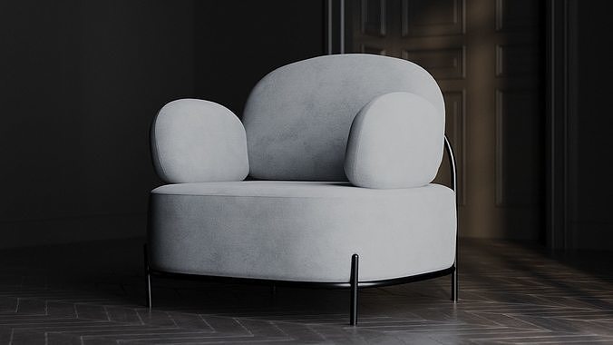 Armchair Coco 3D model | CGTrader