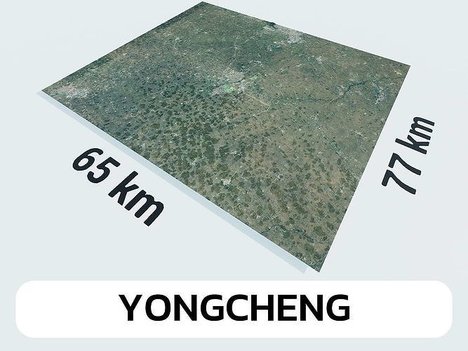 Yongcheng China City Landscape 3D Model 3D model | CGTrader
