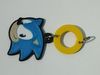 Sonic keychain print model 3D 3D model 3D printable | CGTrader