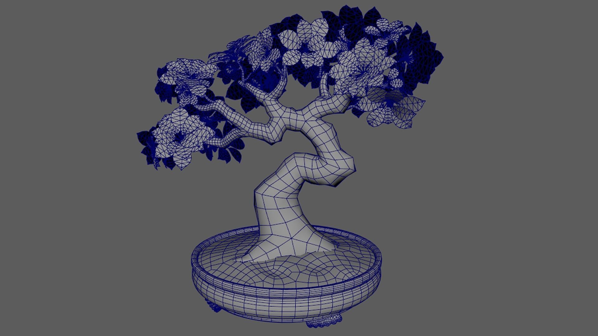 3D model Japanese Bonsai Pot Plant VR / AR / low-poly | CGTrader