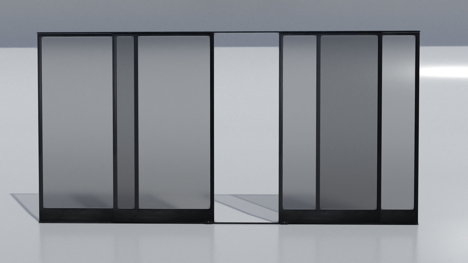 Basic window 3000 x 1500 mm 3D model | CGTrader