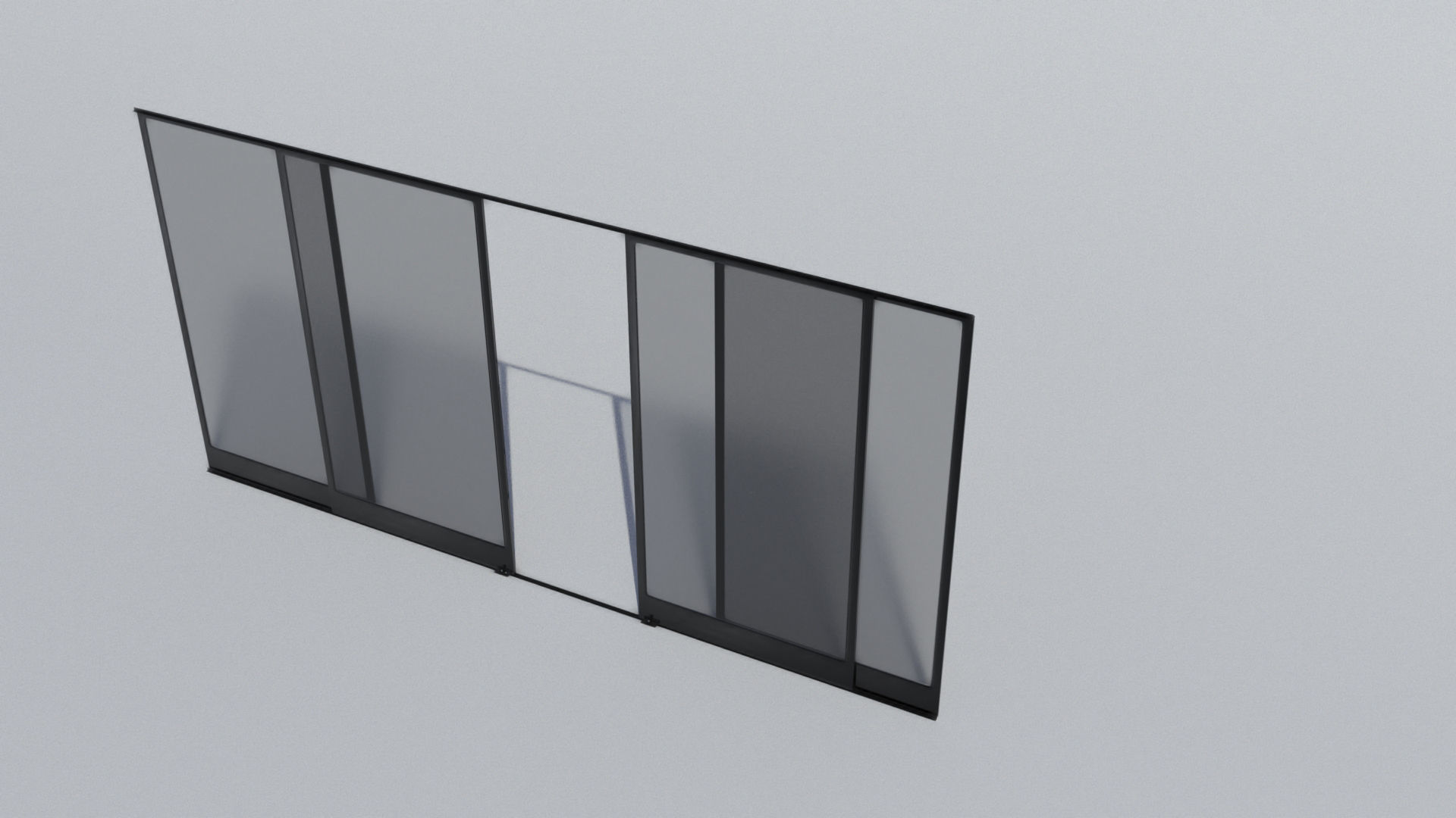 Basic window 3000 x 1500 mm 3D model | CGTrader
