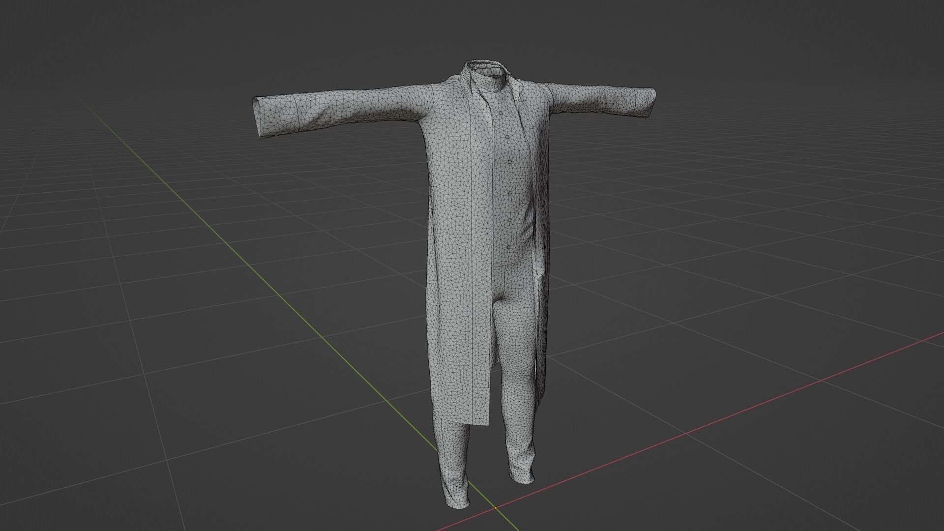 3D model Graduation Uniform VR / AR / low-poly | CGTrader