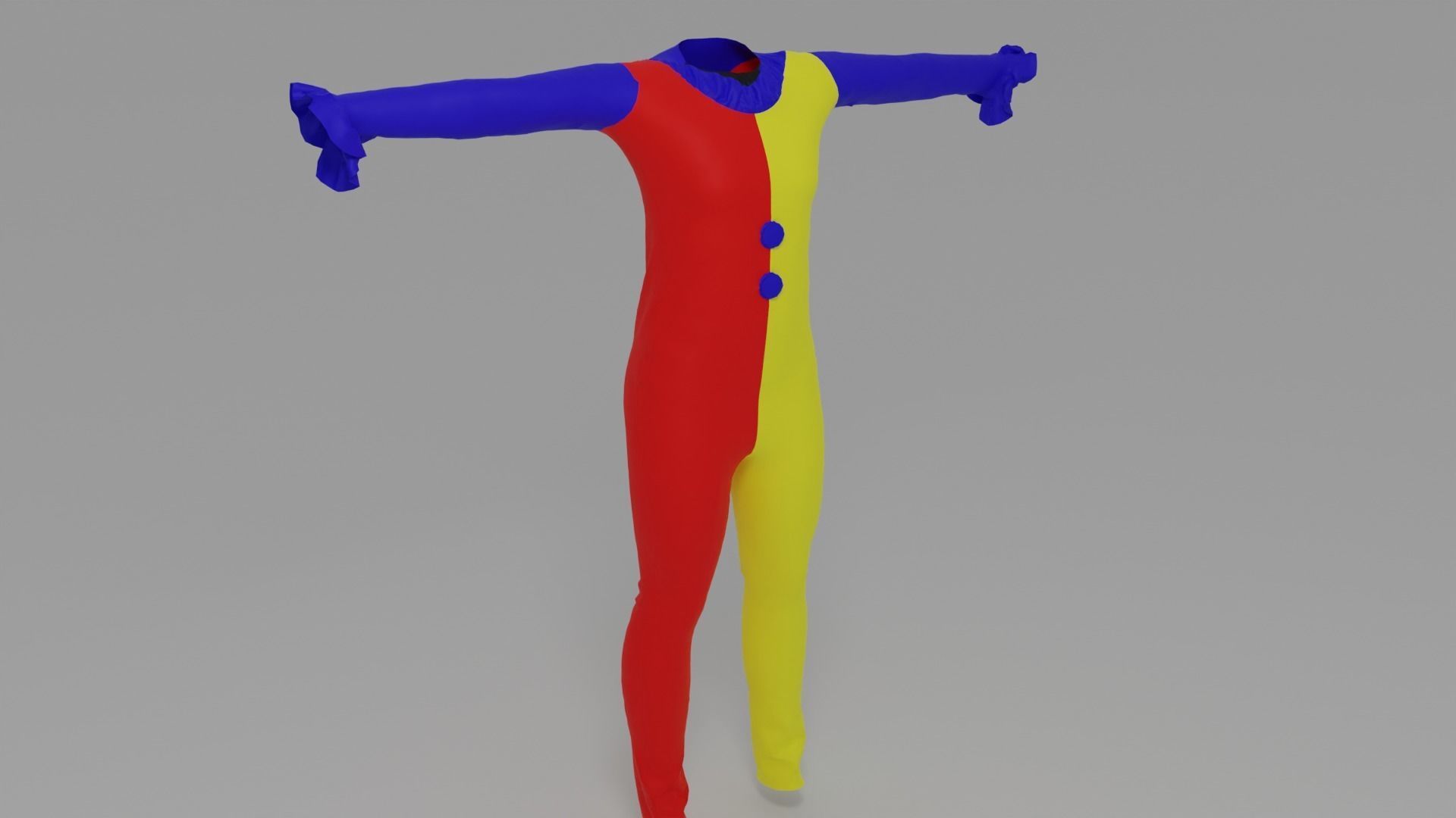 3D model Clown Clothing VR / AR / low-poly | CGTrader