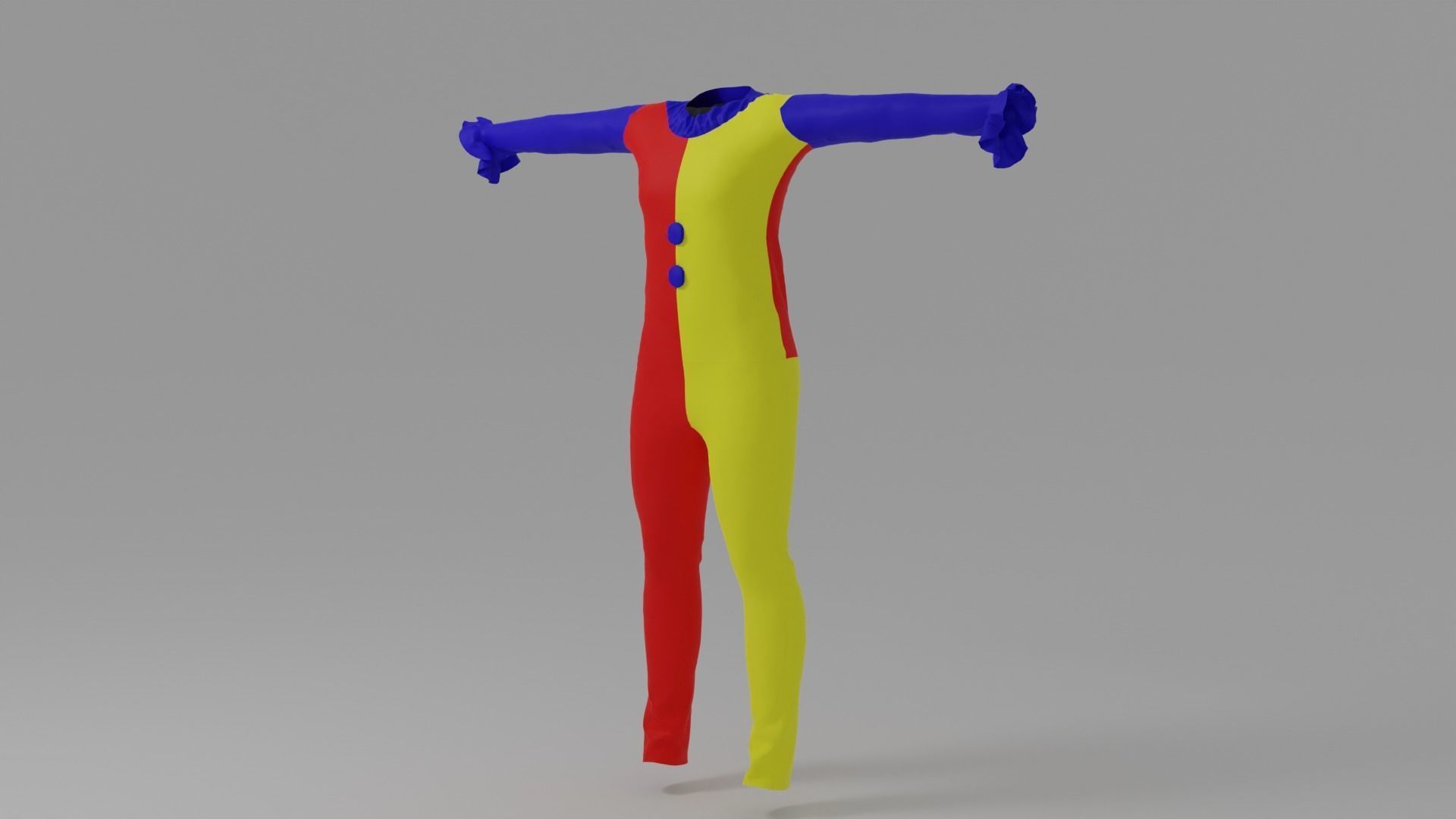 3D model Clown Clothing VR / AR / low-poly | CGTrader