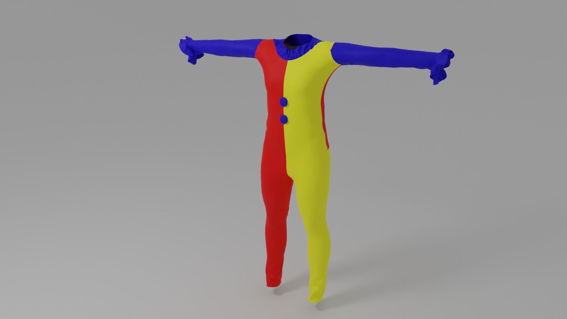 3D model Clown Clothing VR / AR / low-poly | CGTrader