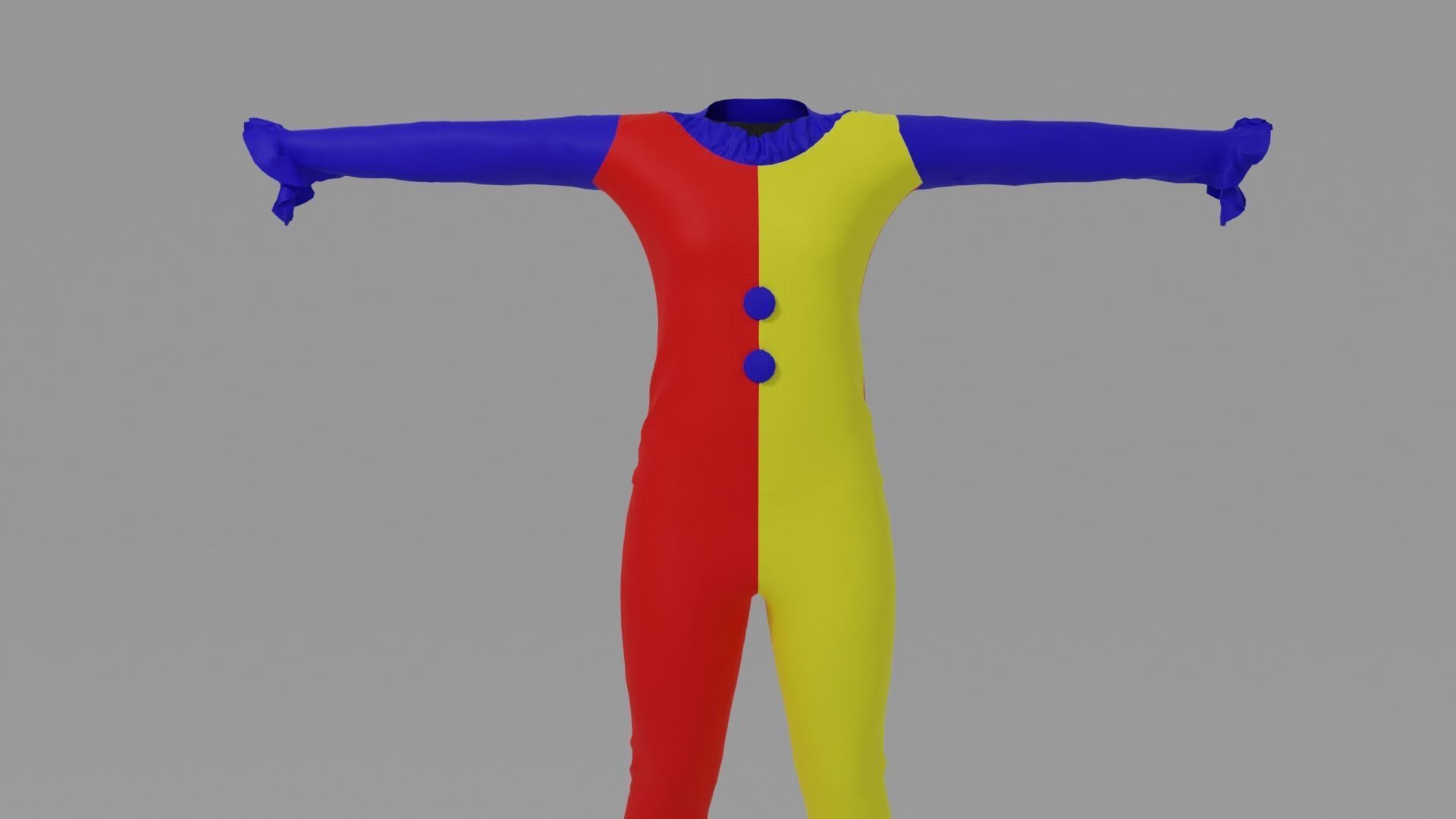3D model Clown Clothing VR / AR / low-poly | CGTrader