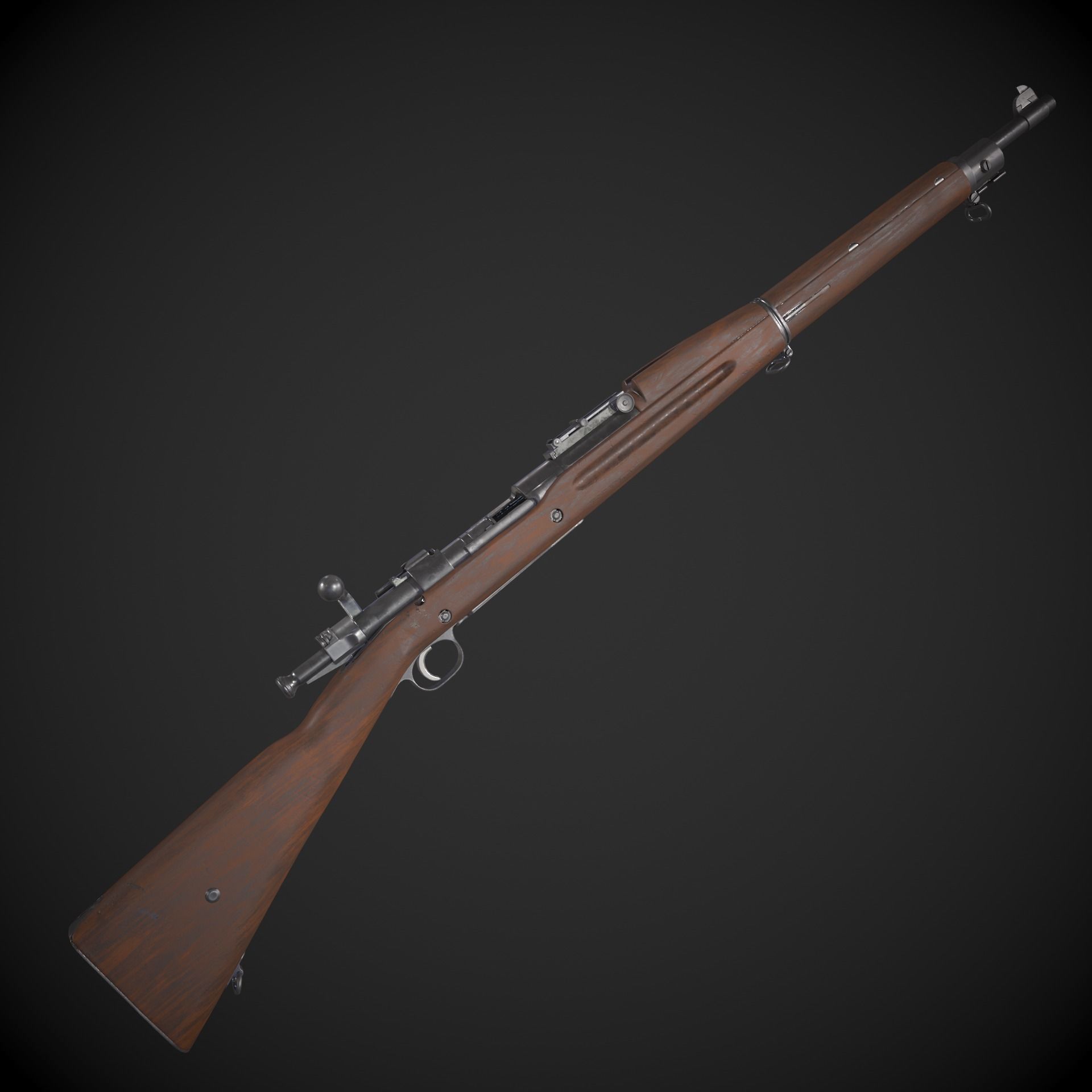 3D model M1903 Springfield Rifle VR / AR / low-poly | CGTrader