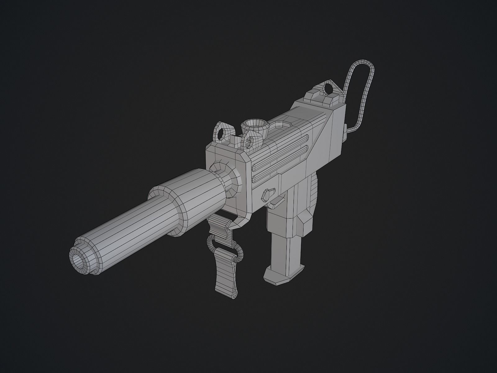 3D model Fortnite Fan art gun VR / AR / low-poly | CGTrader