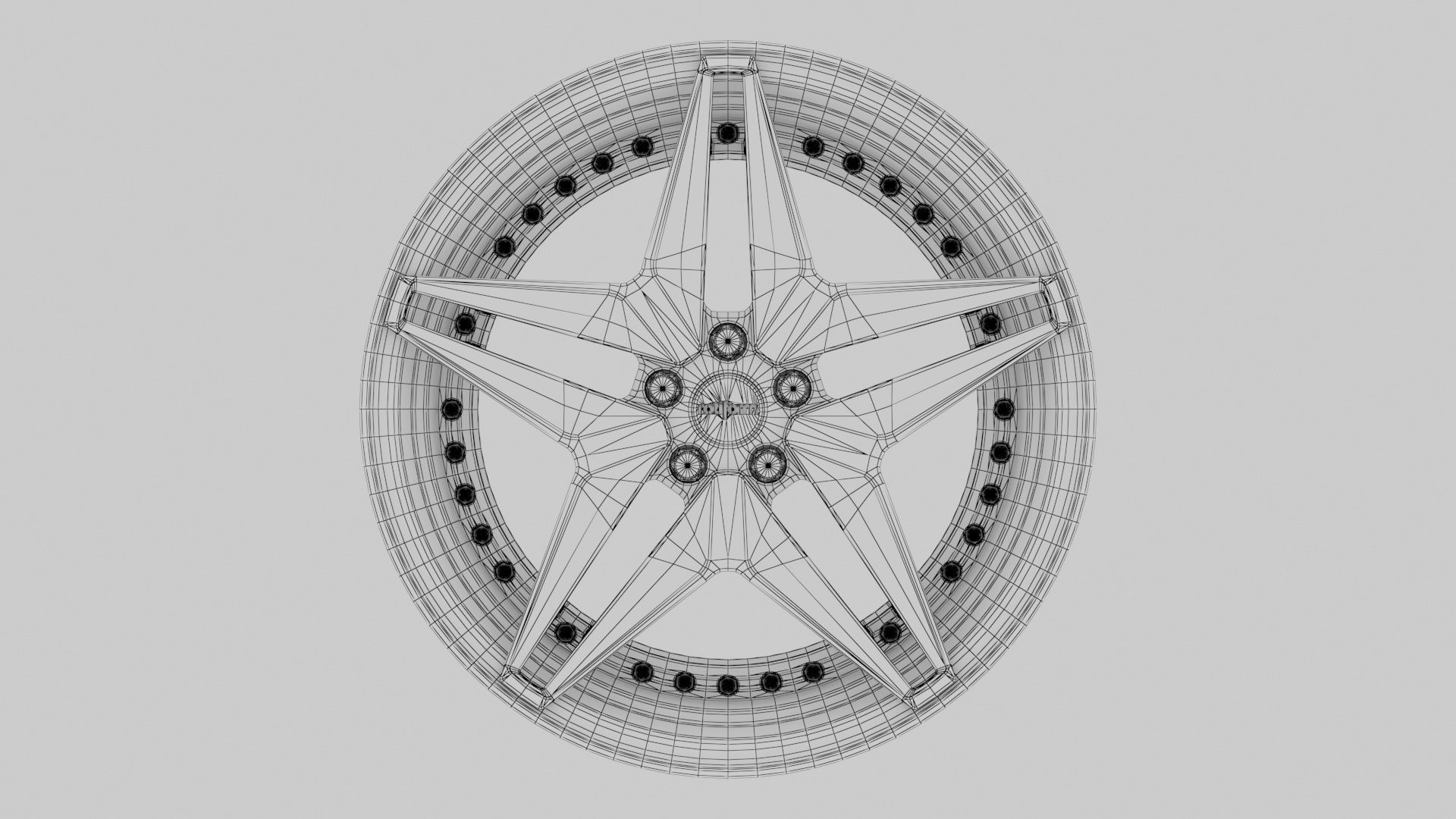 Rotiform AVV Wheels 3D model | CGTrader