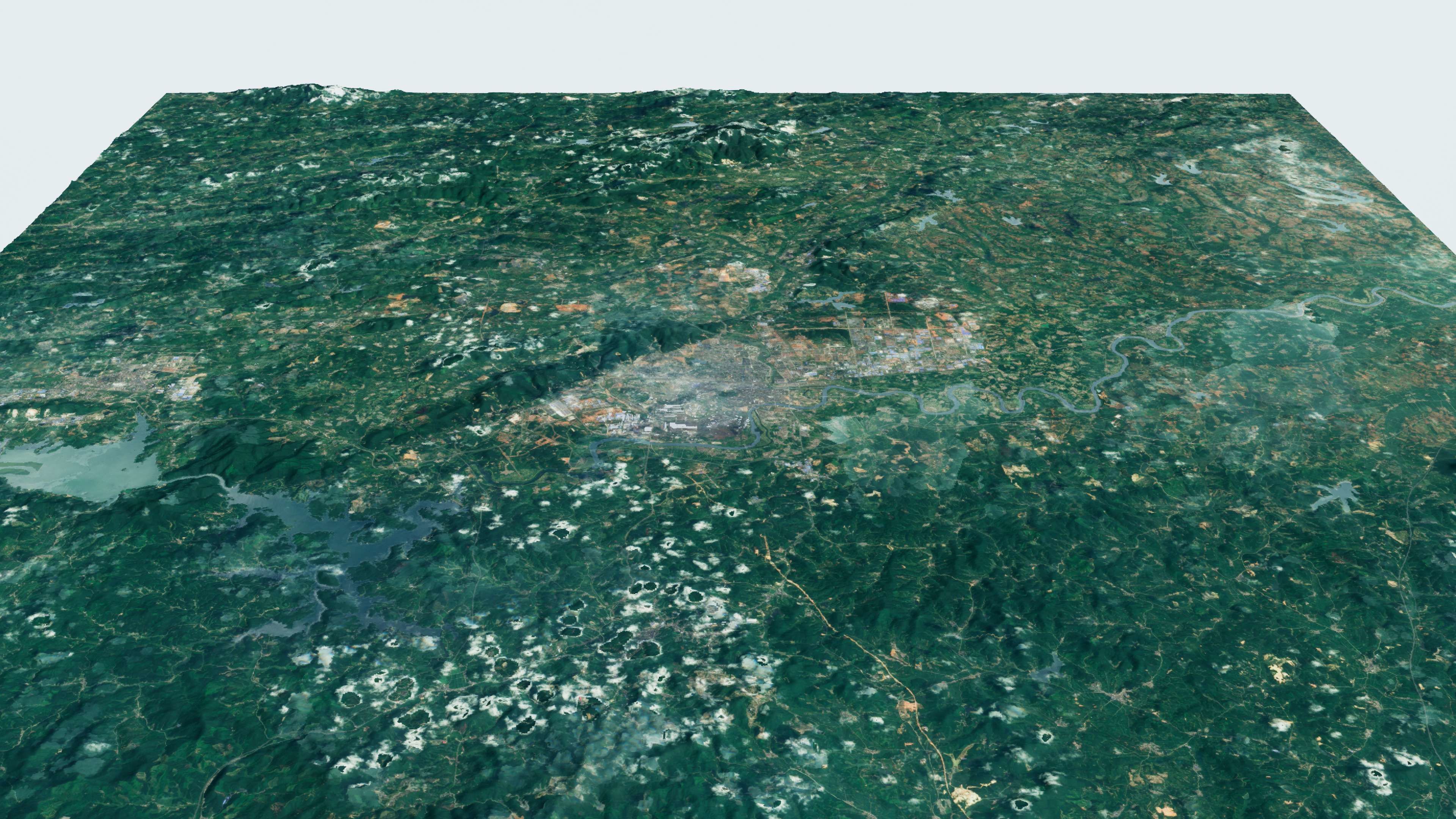 Xinyu China City Landscape 3D Model 3D model | CGTrader