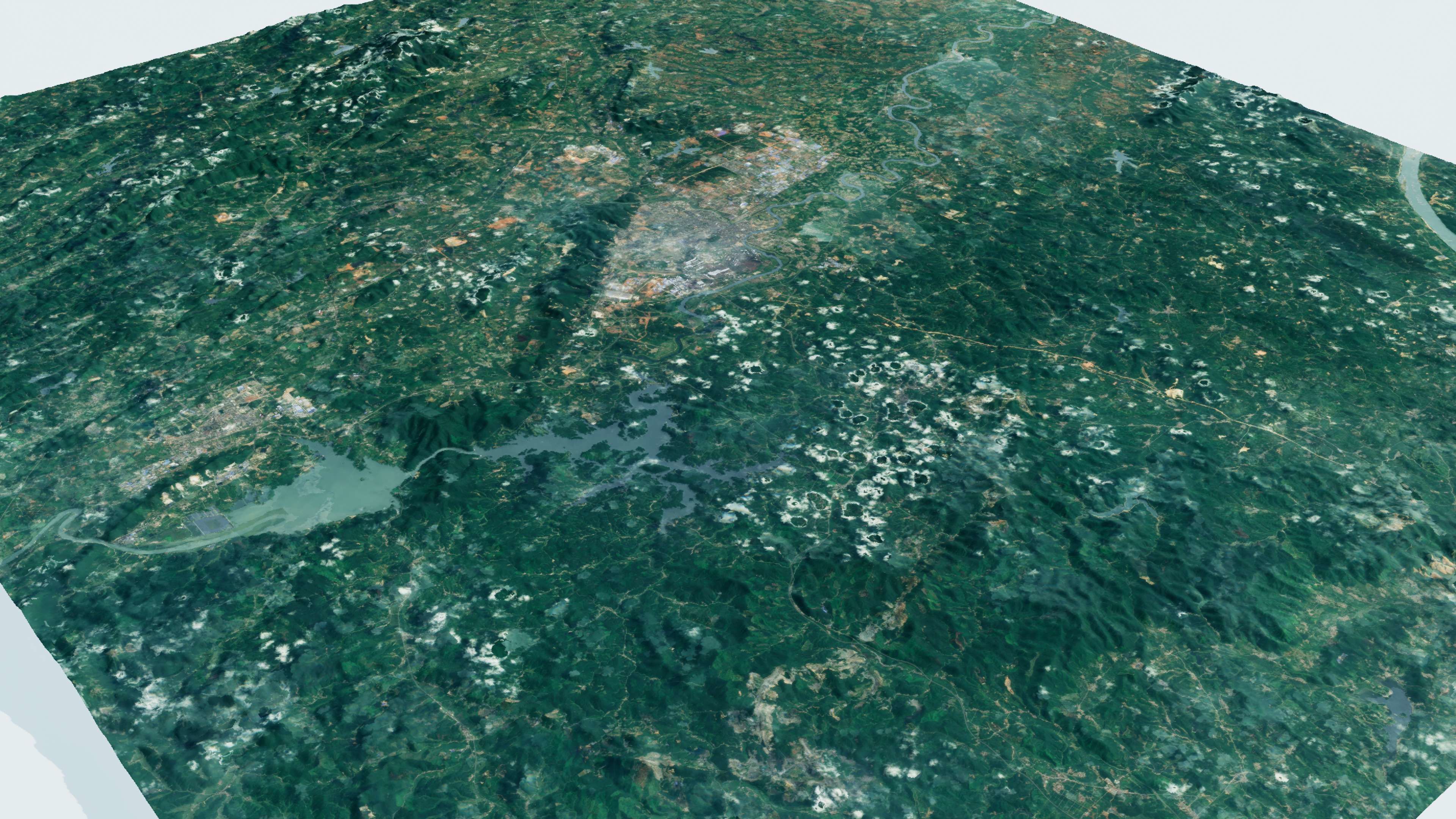 Xinyu China City Landscape 3D Model 3D model | CGTrader