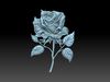 Rose flower 3D model 3D printable | CGTrader