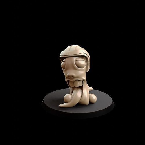 Worm Line 2 3D model 3D printable | CGTrader