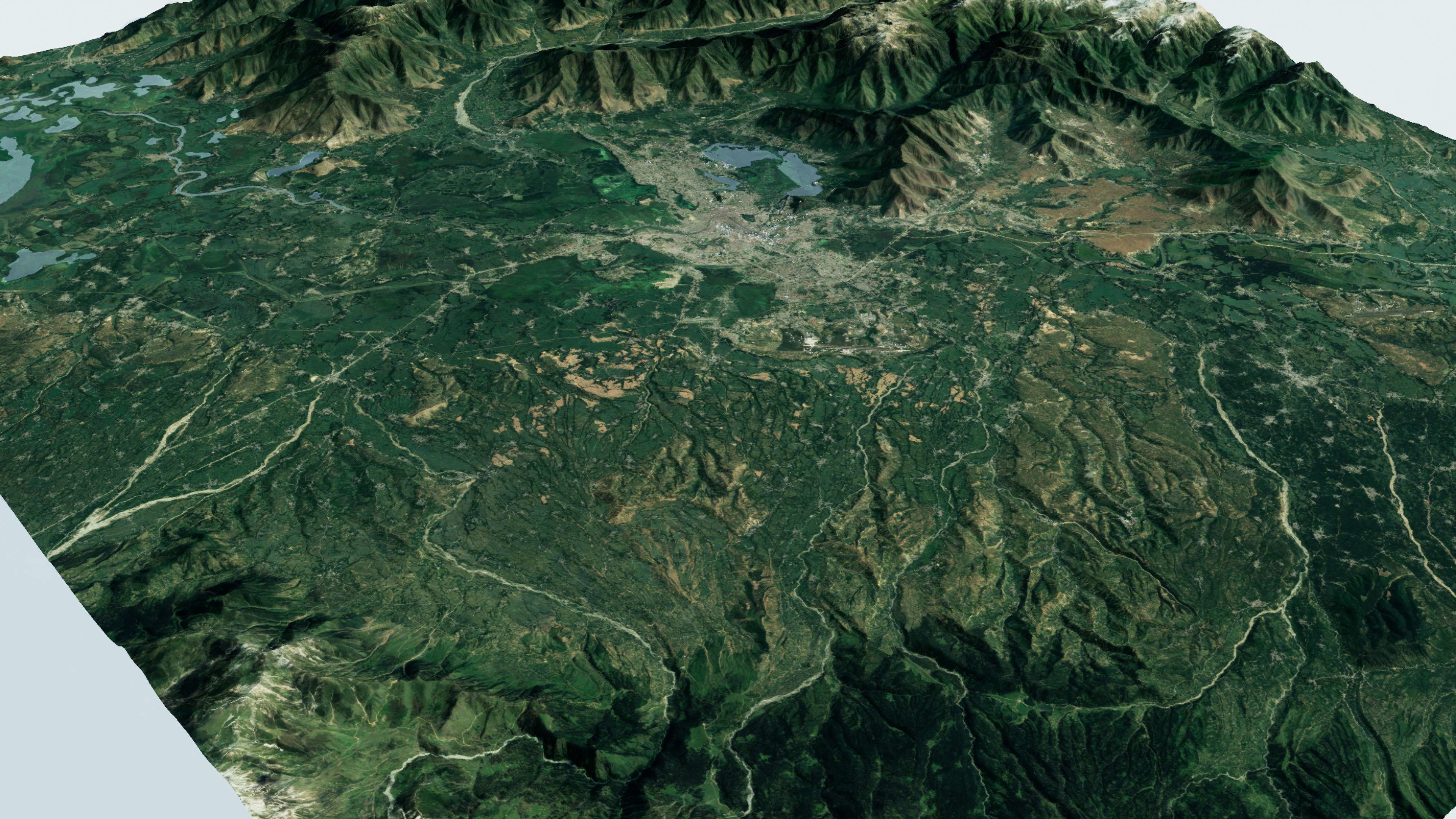 Srinagar India City Landscape 3D Model 3D model | CGTrader