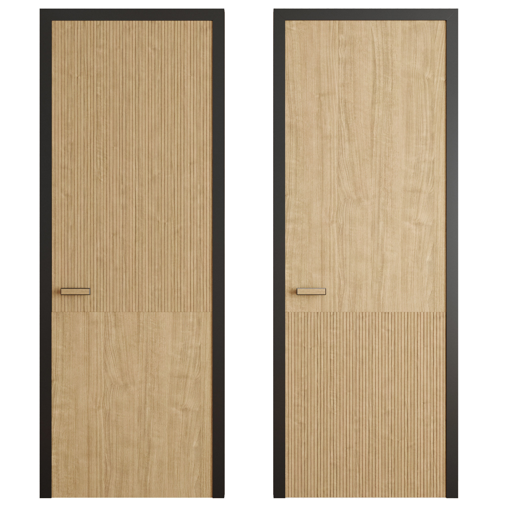 Velvet doors set 1 3D model | CGTrader