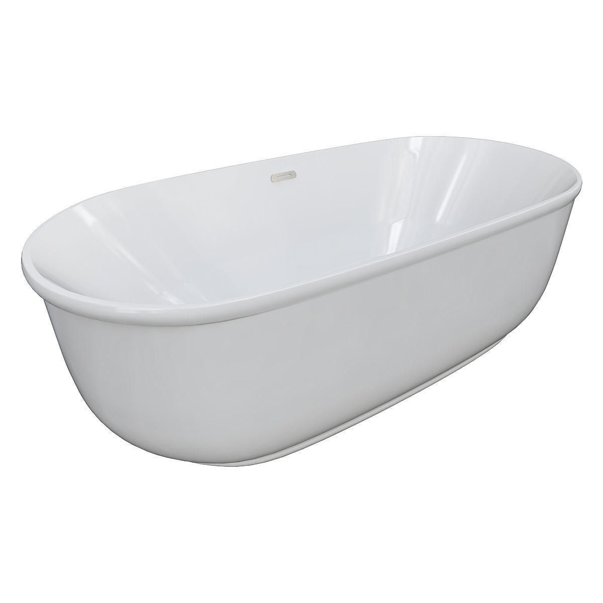 Muhlbach john lewis olympia oval freestanding bath 3D model | CGTrader