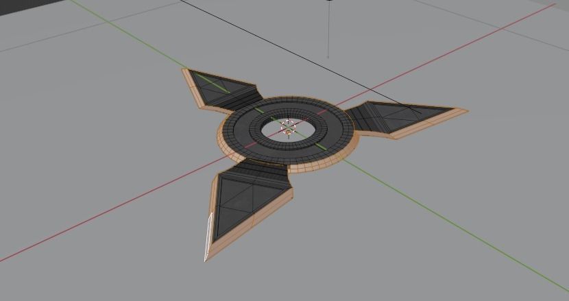 Shuriken Ninja Stars Ninja Weapons 3D model | CGTrader