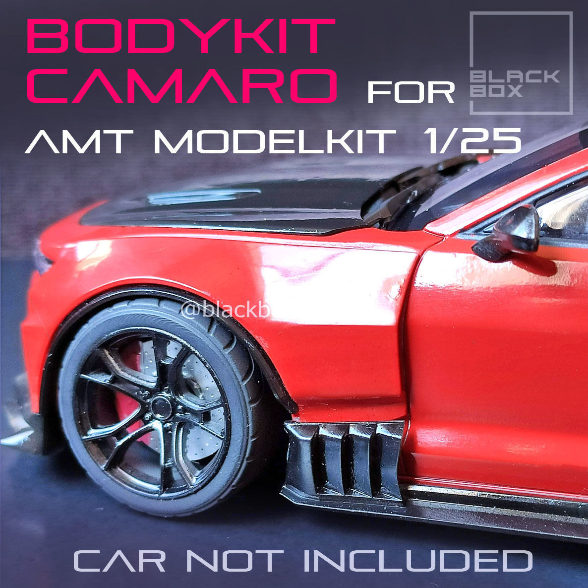 CAMARO 2017 Bodykit FOR AMT 1-25th Modelkit 3D model 3D printable ...