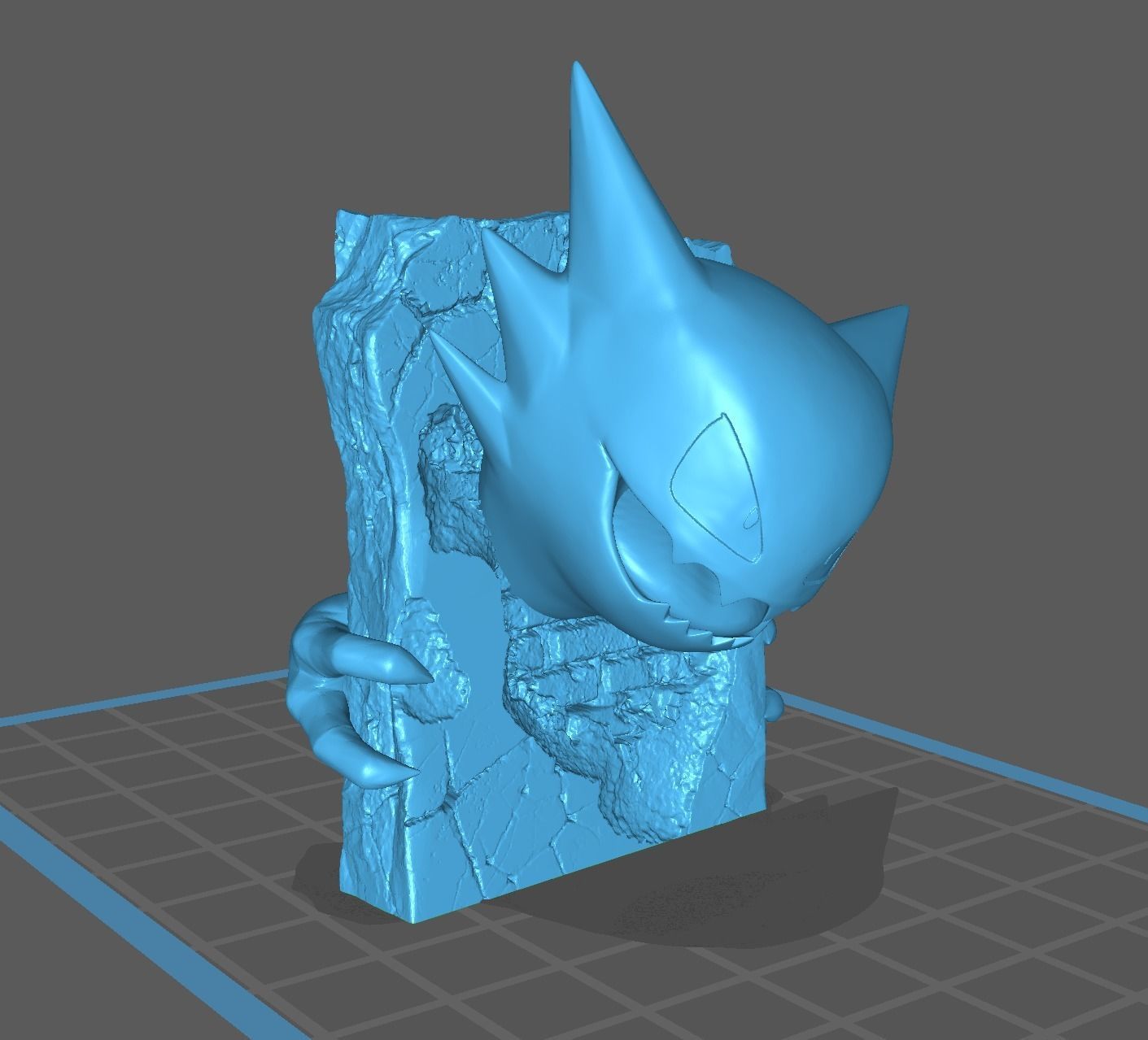 Haunter pokemon 3D print model 3D model 3D printable | CGTrader