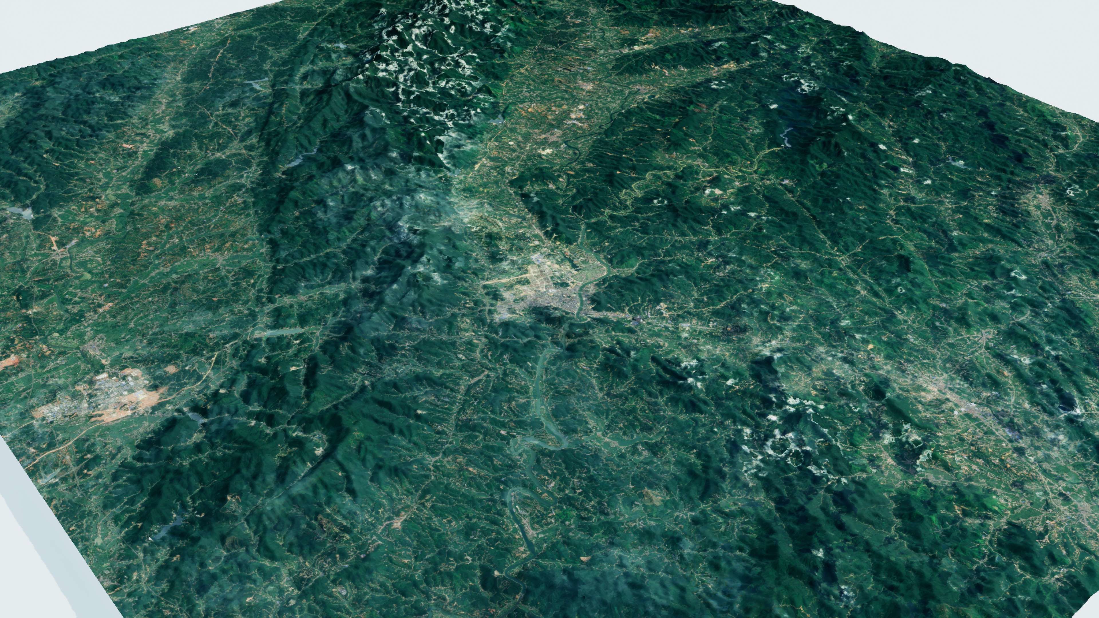 Guankou China City Landscape 3D Model 3D model | CGTrader