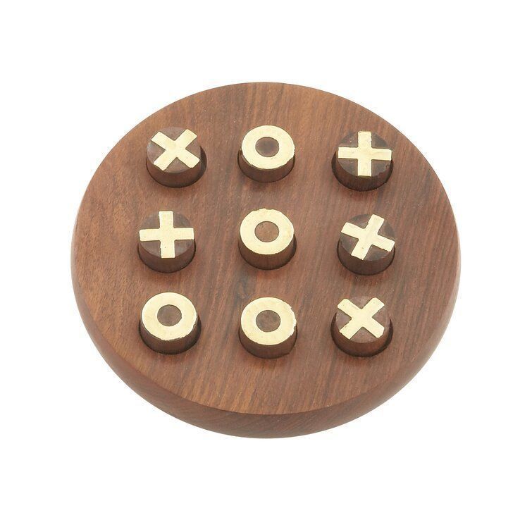 Wood Tic Tac Toe 3D model | CGTrader