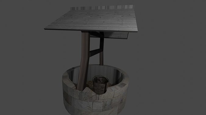 historic well 3D model | CGTrader